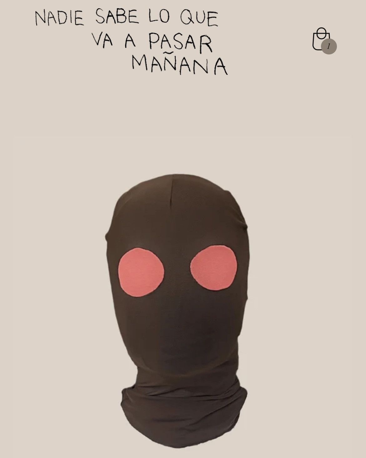 Streetwear × Vintage Bad Bunny Mask nadie sabe lo que va a pasar mañana ...