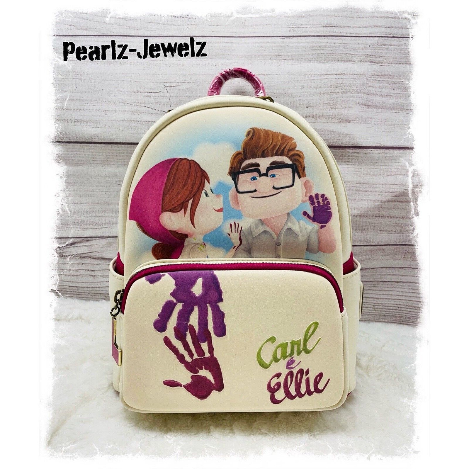 Disney Loungefly Pixar UP Carl Ellie Mailbox Paint Backpack 2020 F ...