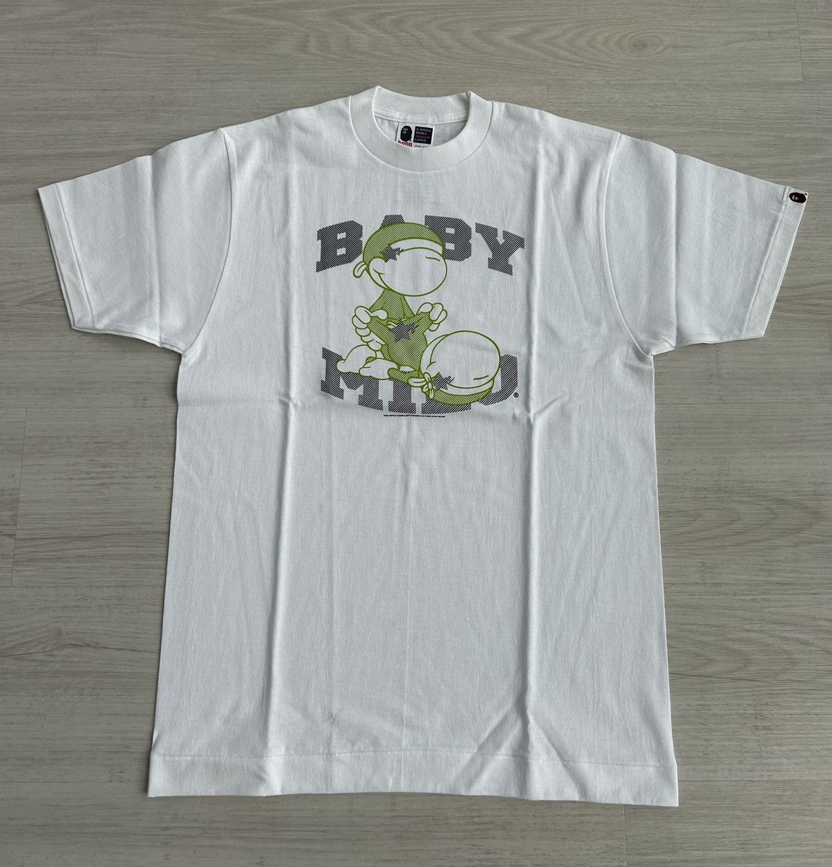 Bape RARE OG A BATHING APE BABY MILO GREEN SEX TEE | Grailed Bape RARE OG A BATHING APE BABY MILO GREEN SEX TEE | Grailed