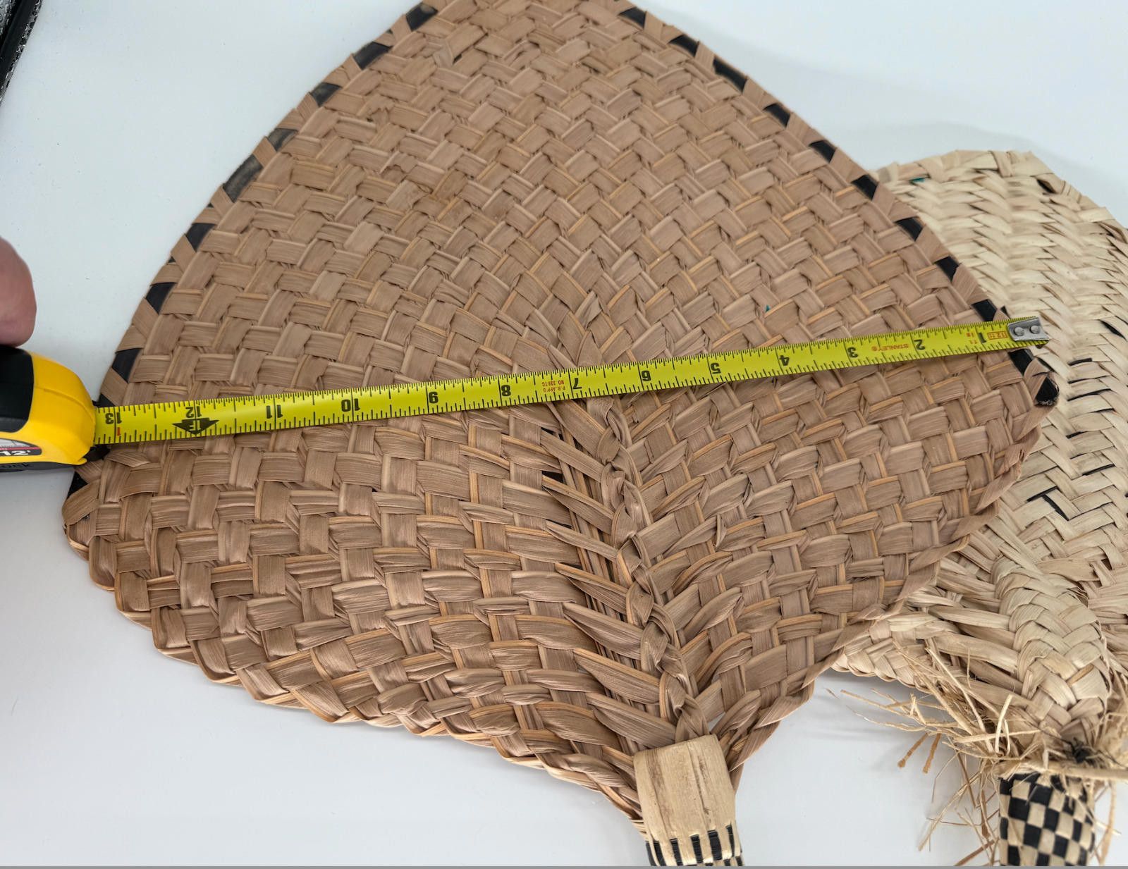 Designer Authentic Handwoven Fijian Fans - Traditional Craftsmanship ...