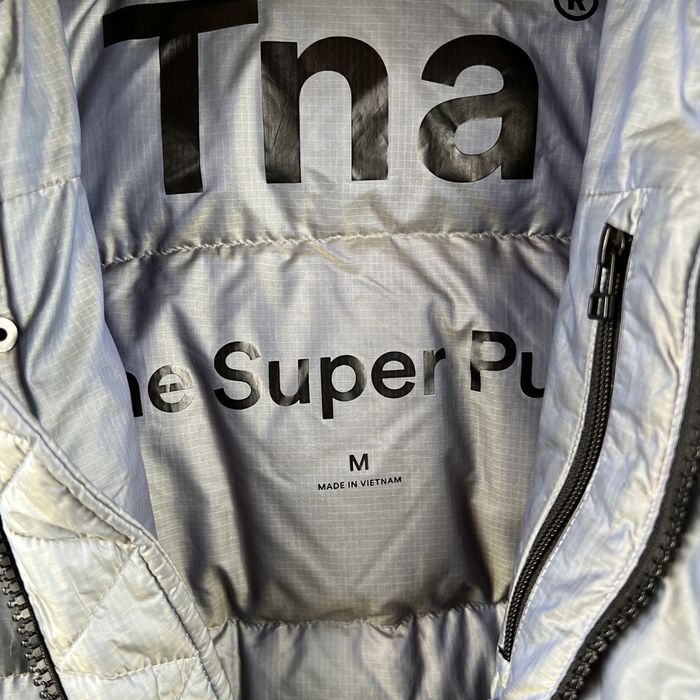 Tna TNA Super Puff Women’s Puffer Jacket Translucent Blue | Grailed