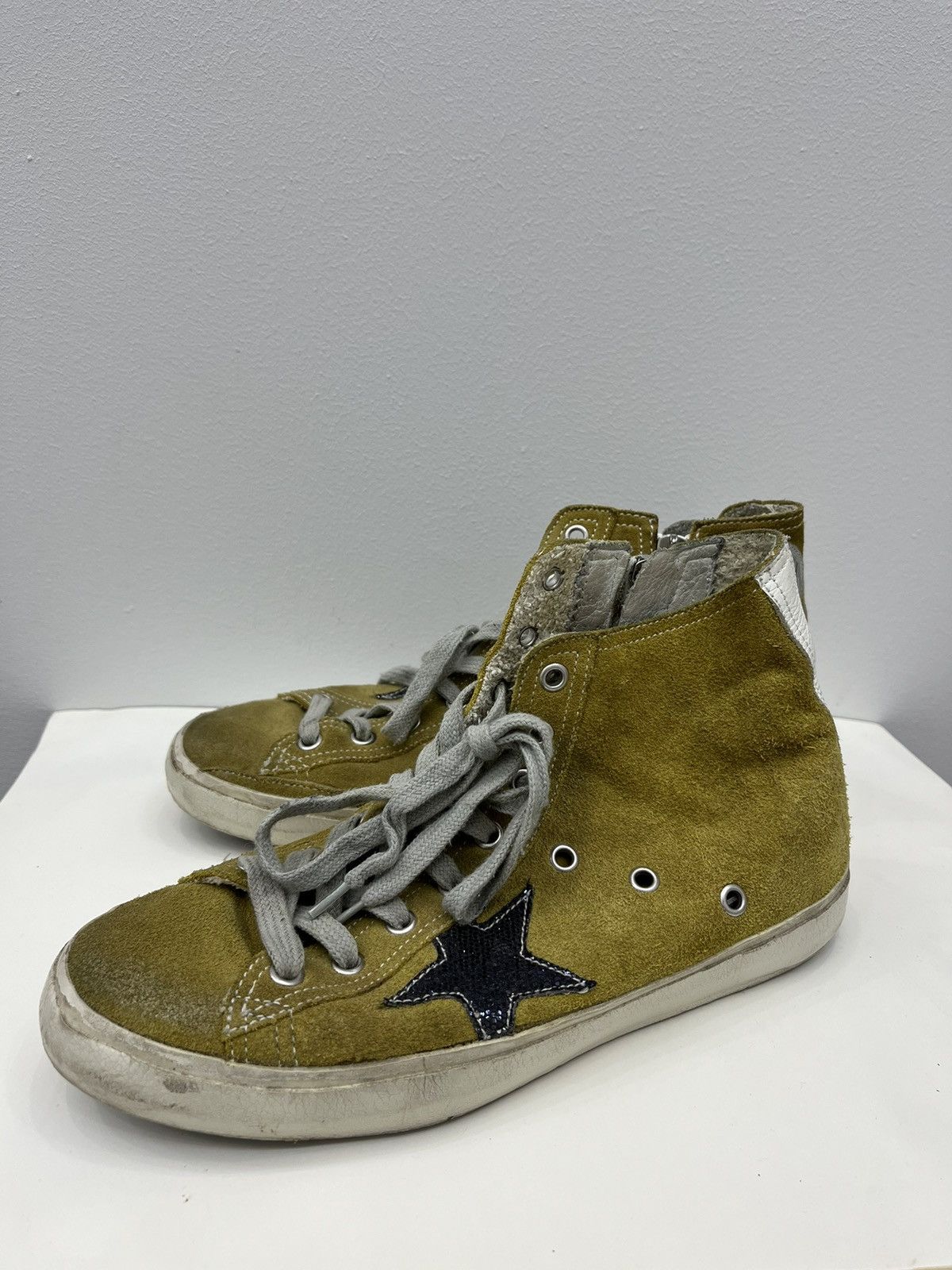 Golden Goose Golden Goose High Distressed Sneakers | Grailed