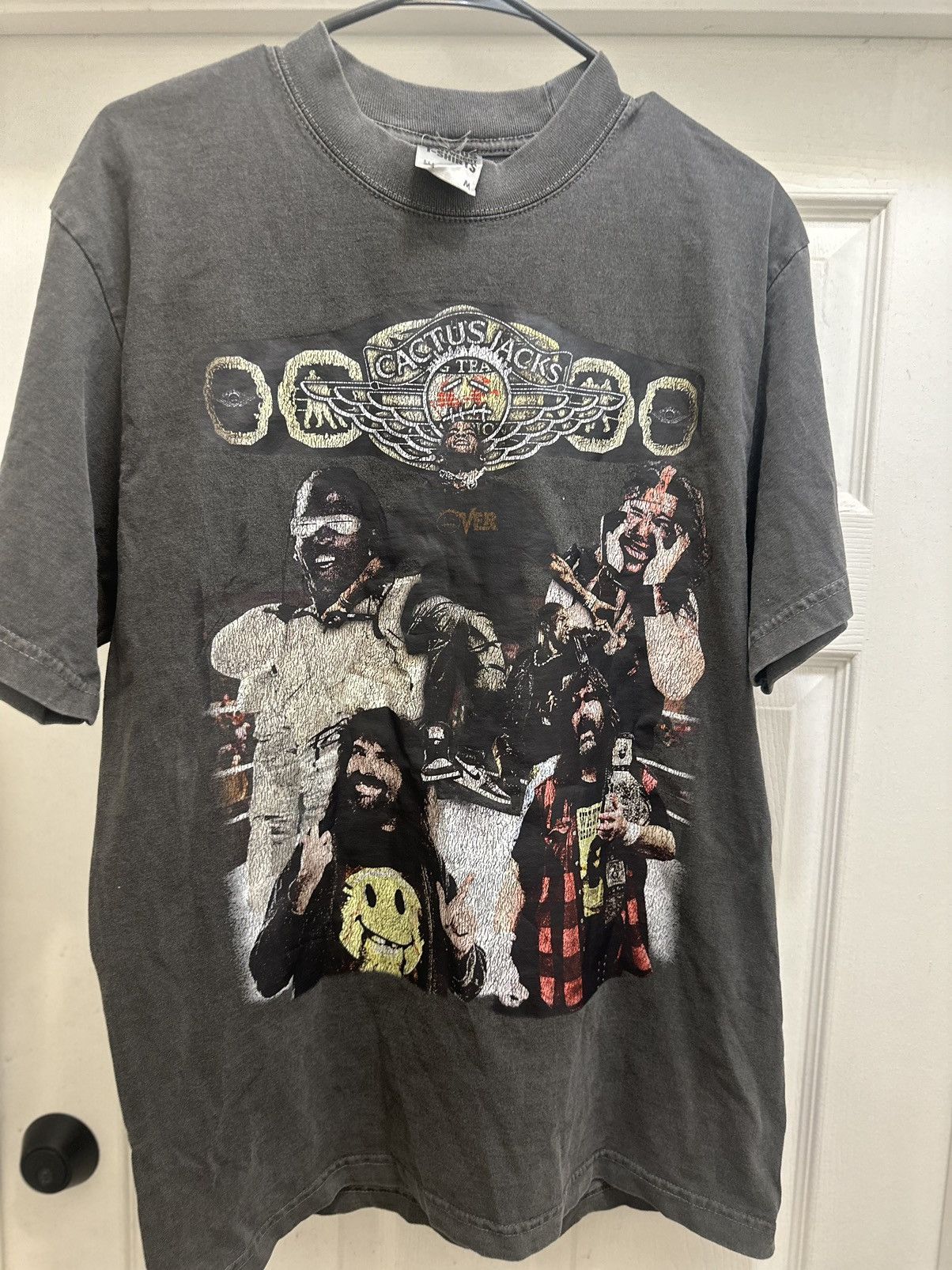 Very Rare Travis Scott x Mankind Cactus Jacks Utopia Tag Champs tee ...