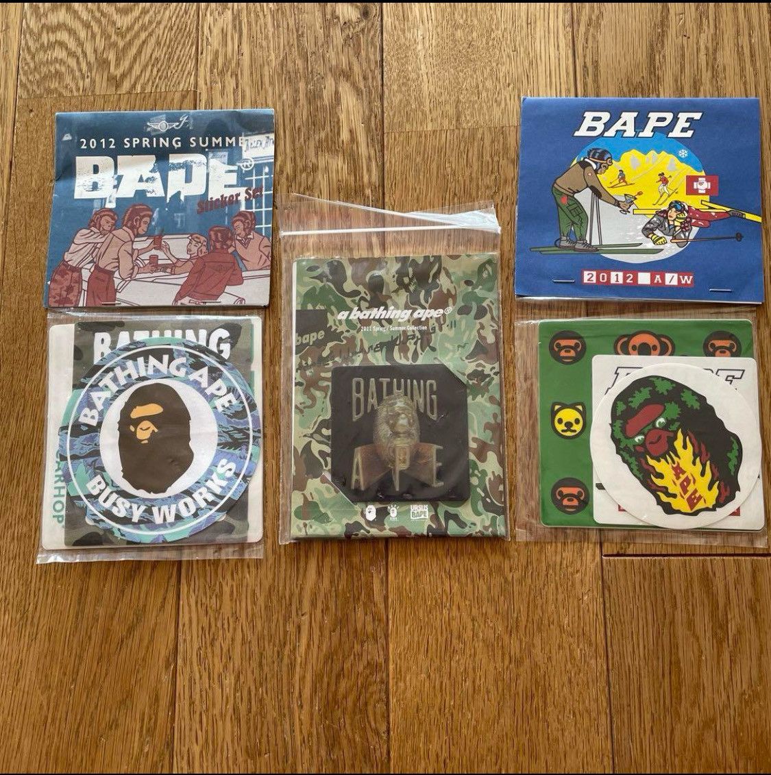 Bape Novelty Sticker Set | Grailed