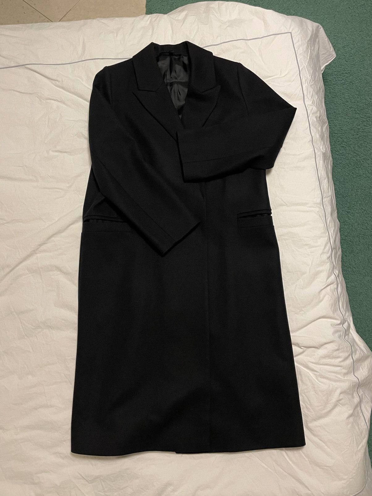 Cos × The Row COS black coat size 14 - the Row style | Grailed