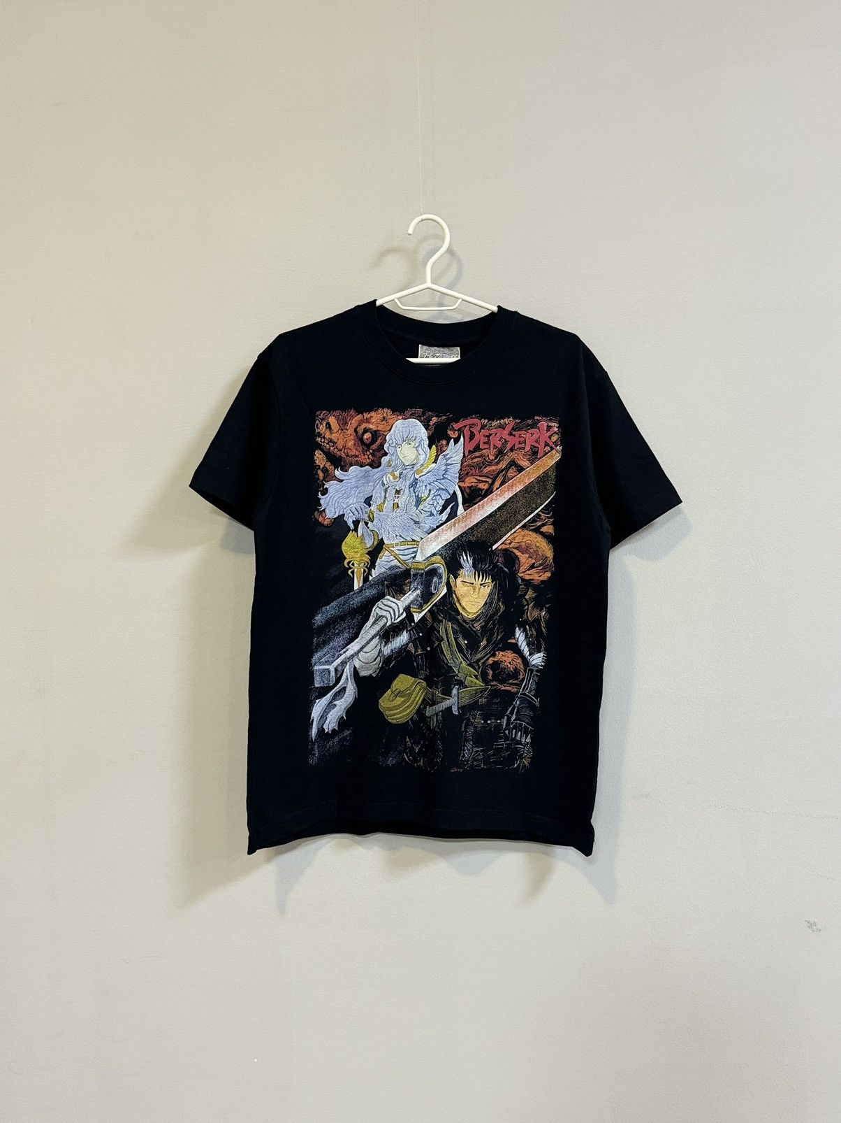 Anima × Japanese Brand × Vintage Berserk Griffith Guts Femto Tee Manga ...
