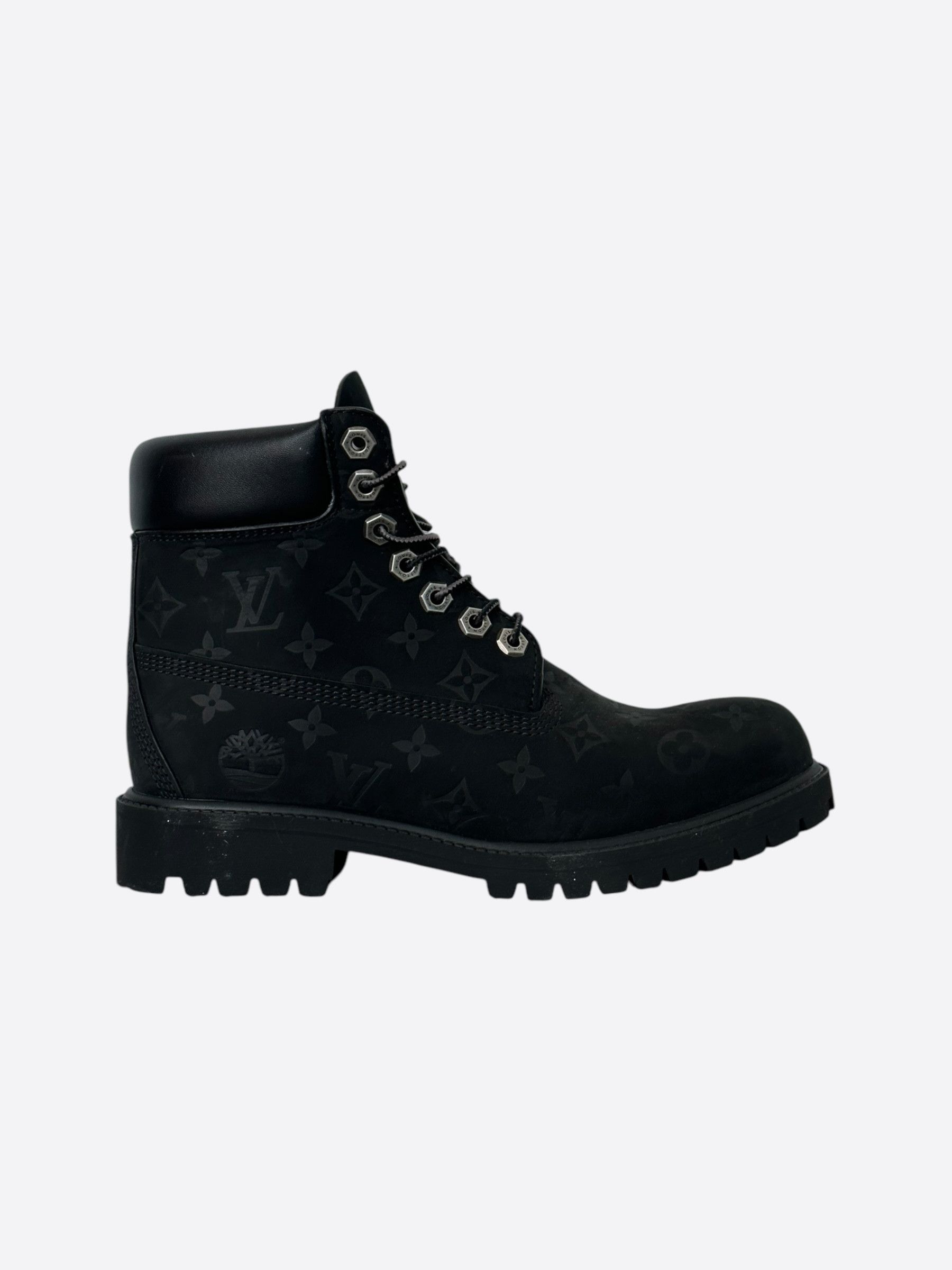Louis Vuitton × Timberland Louis Vuitton x Timberland Black Monogram ...