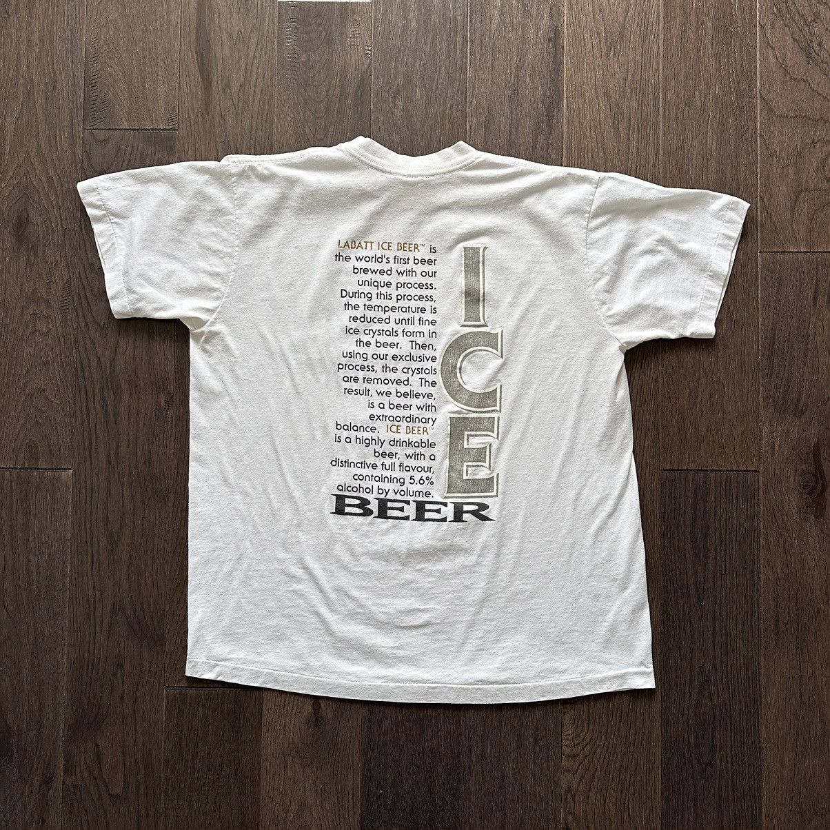 Vintage Vintage 90s 1993 Labatt Ice Beer Single Stitch T Shirt | Grailed