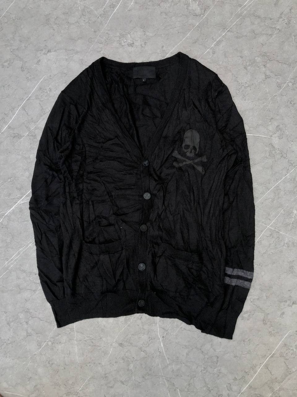 Japanese Brand × Roen × Semantic Design Roen X Semantic Design Skull Cardigan | Grailed