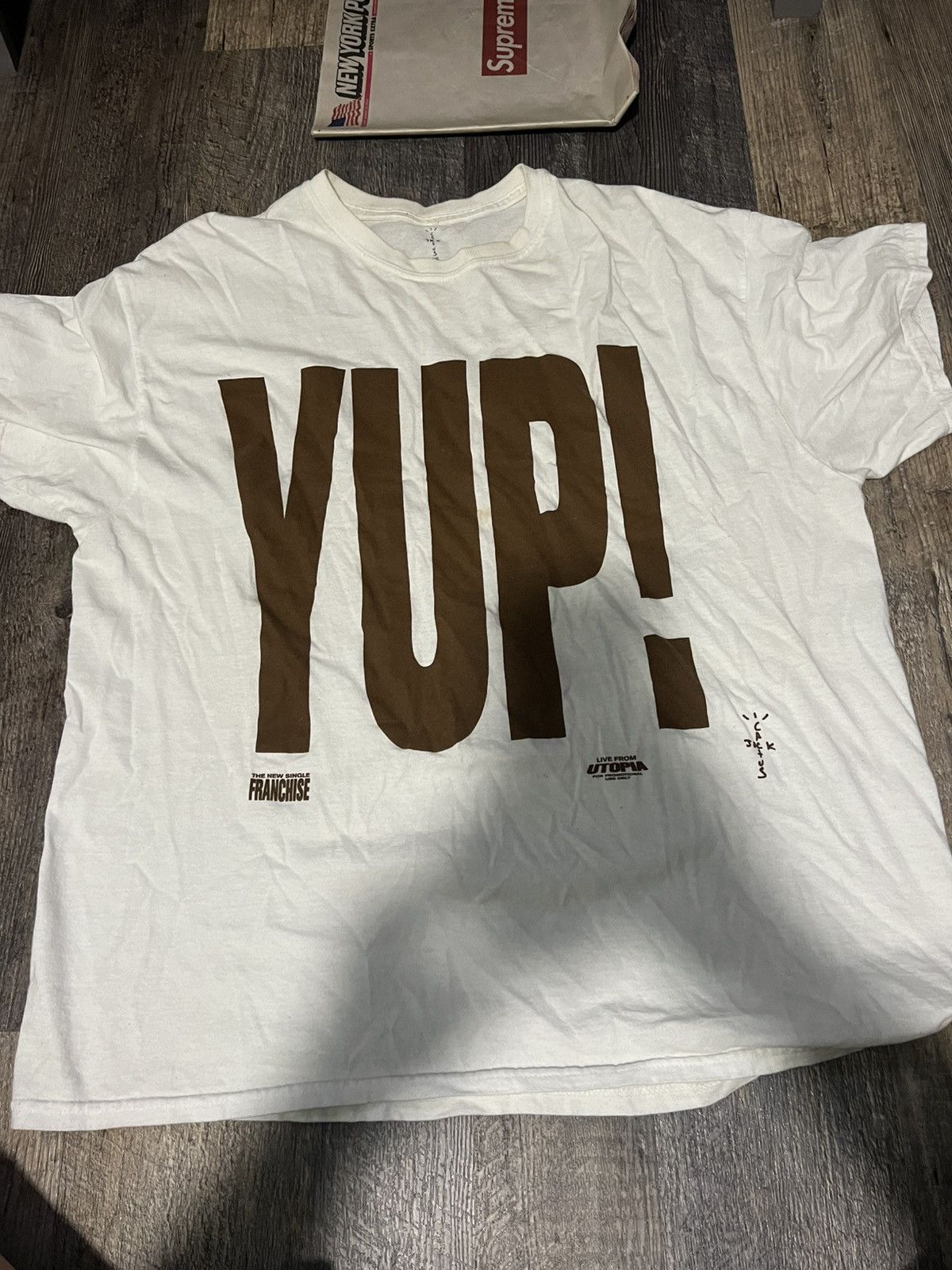 Cactus Clothing × Travis Scott Travis Scott “Yup” Tee | Grailed