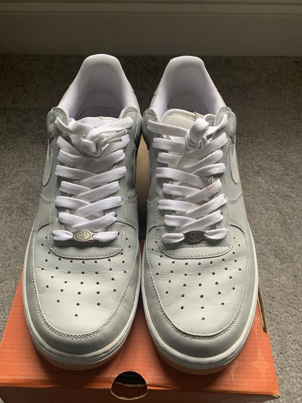 Nike 2006 Neutral Grey AF1 Gum Bottom | Grailed