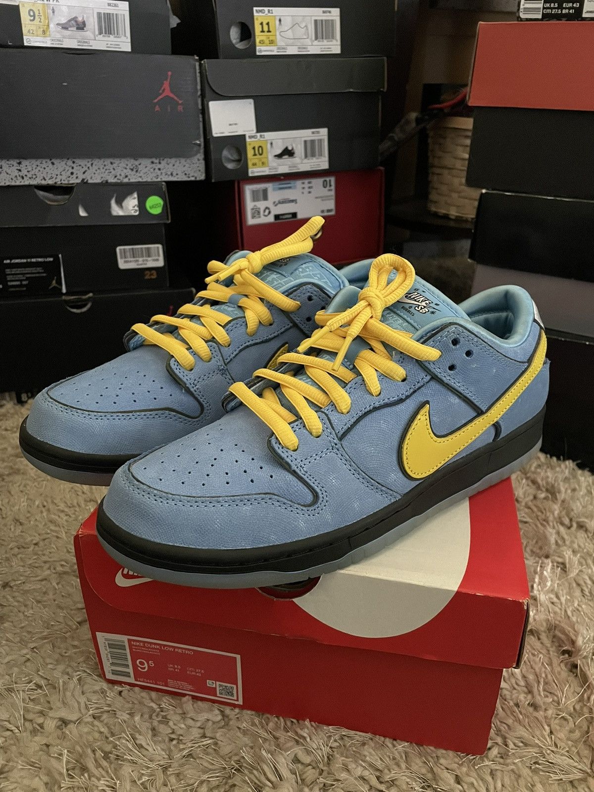 Nike SB The Powderpuff Girls x Nike Dunk Low Pro Bubbles sz 9 | Grailed