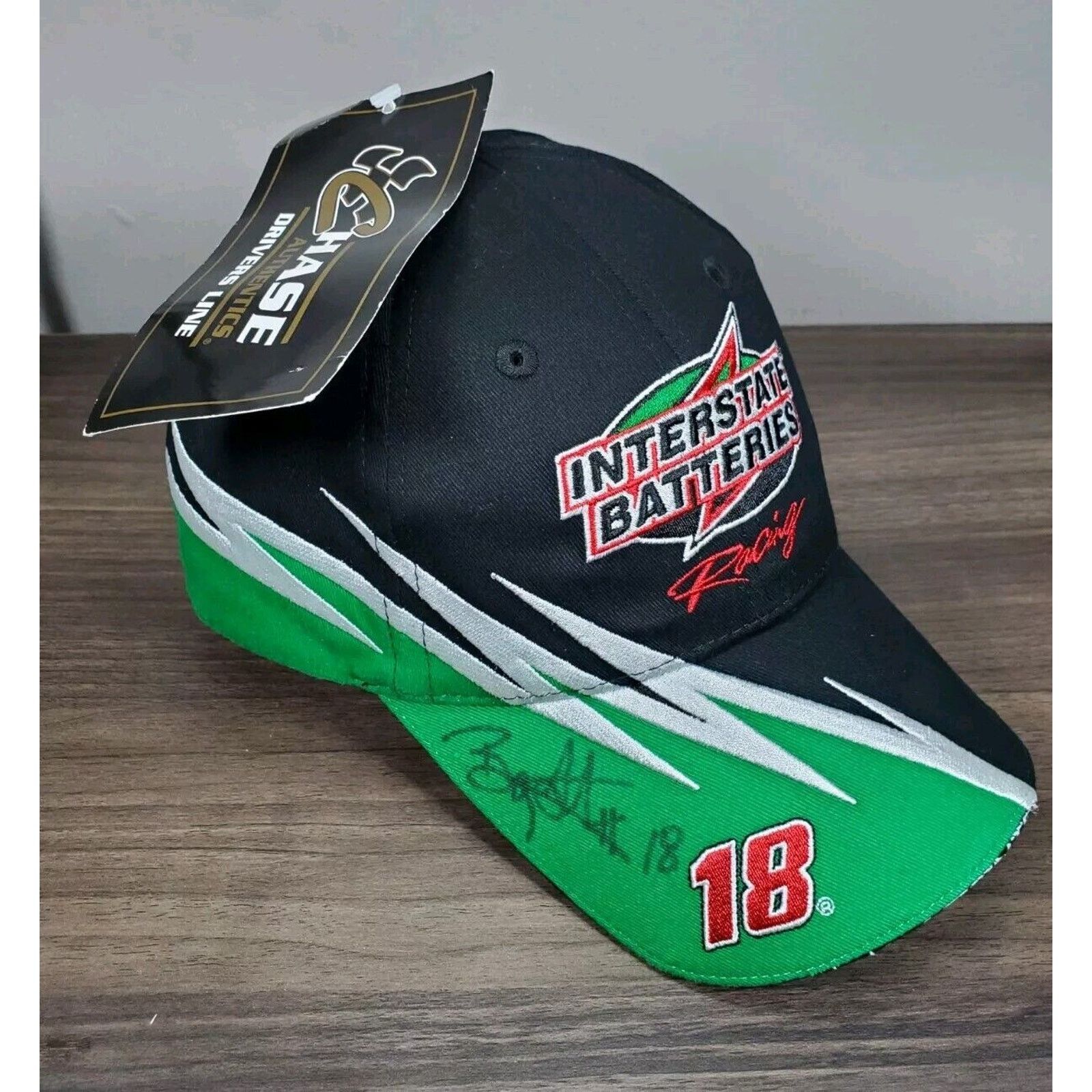Chase Authentics × NASCAR Bobby Labonte Autograph Hat Cap Interstate ...