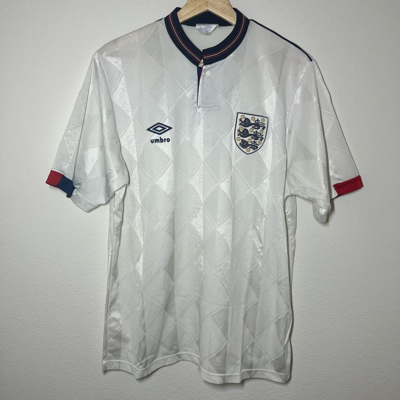 Umbro × Vintage England Euro 1988 Home Jersey | Grailed