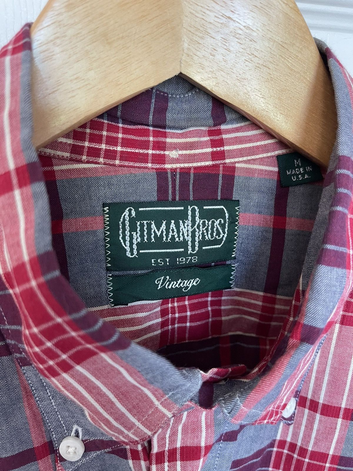 Gitman Bros. Vintage Gitman Bros. Vintage Madras Button Down Shirt ...