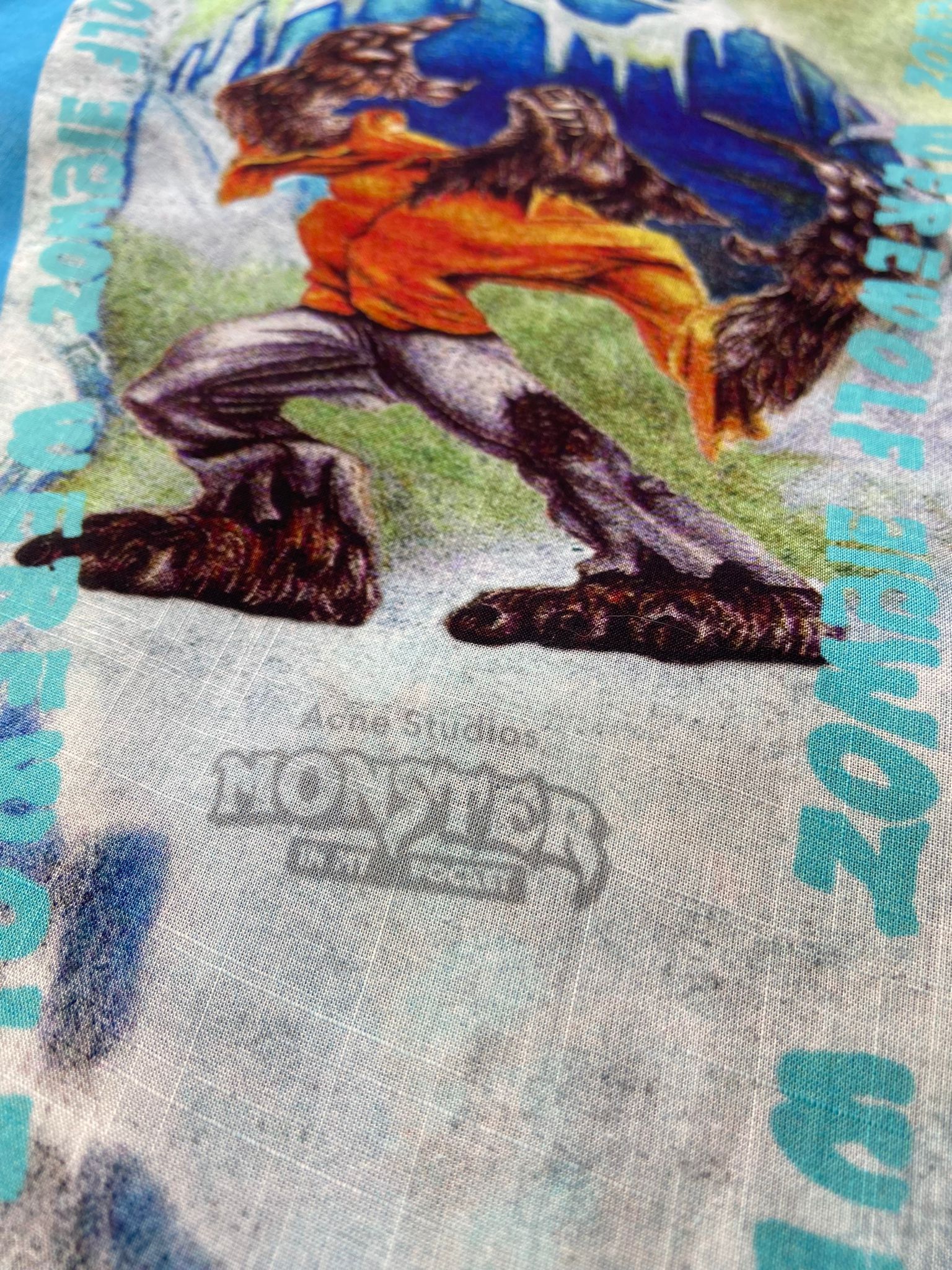 Acne Studios Acne Studios Monster In My Pocket Bandana Cut Scarf | Grailed