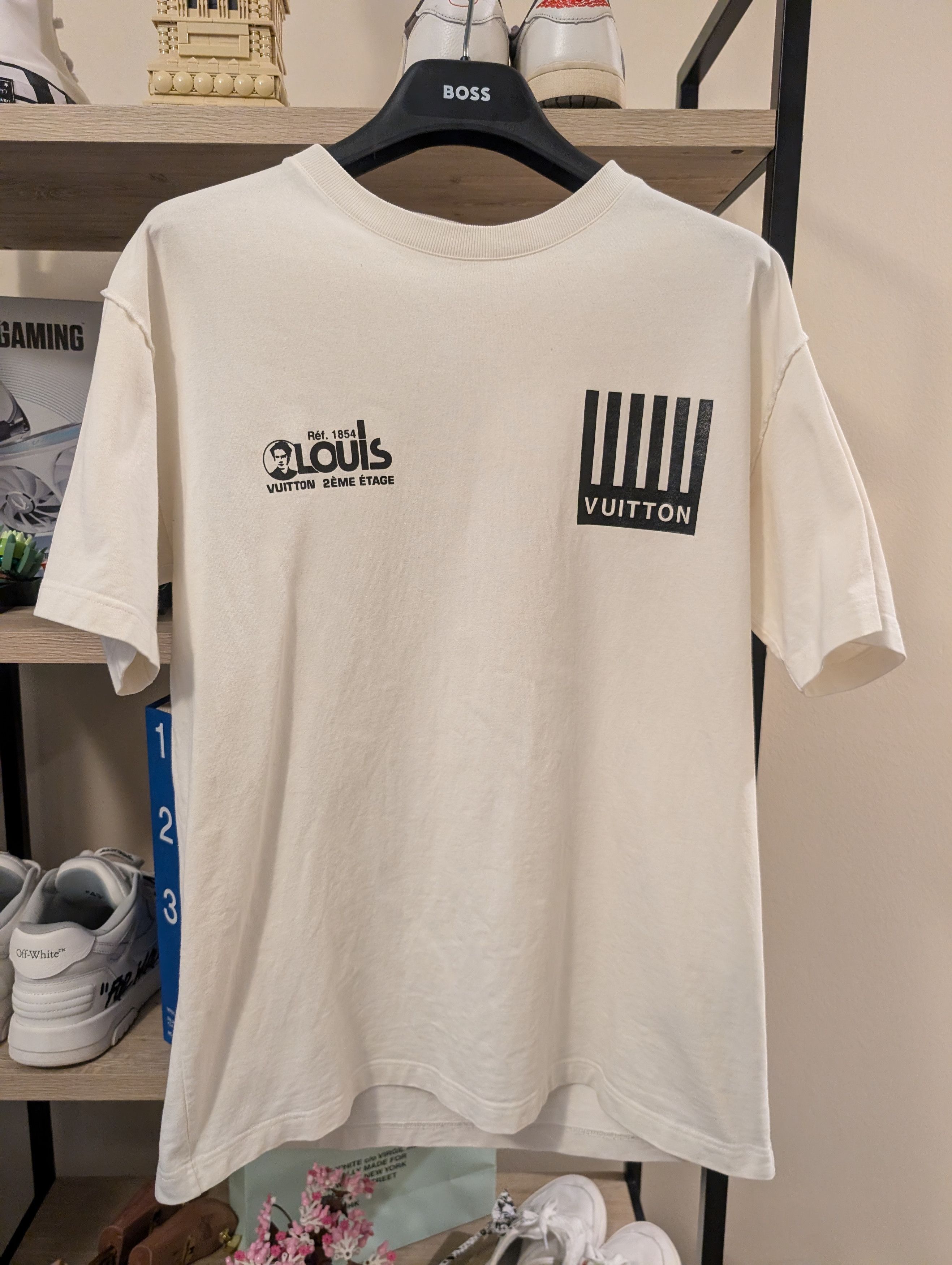 Louis Vuitton Louis Vuitton barcode monogram shirt | Grailed