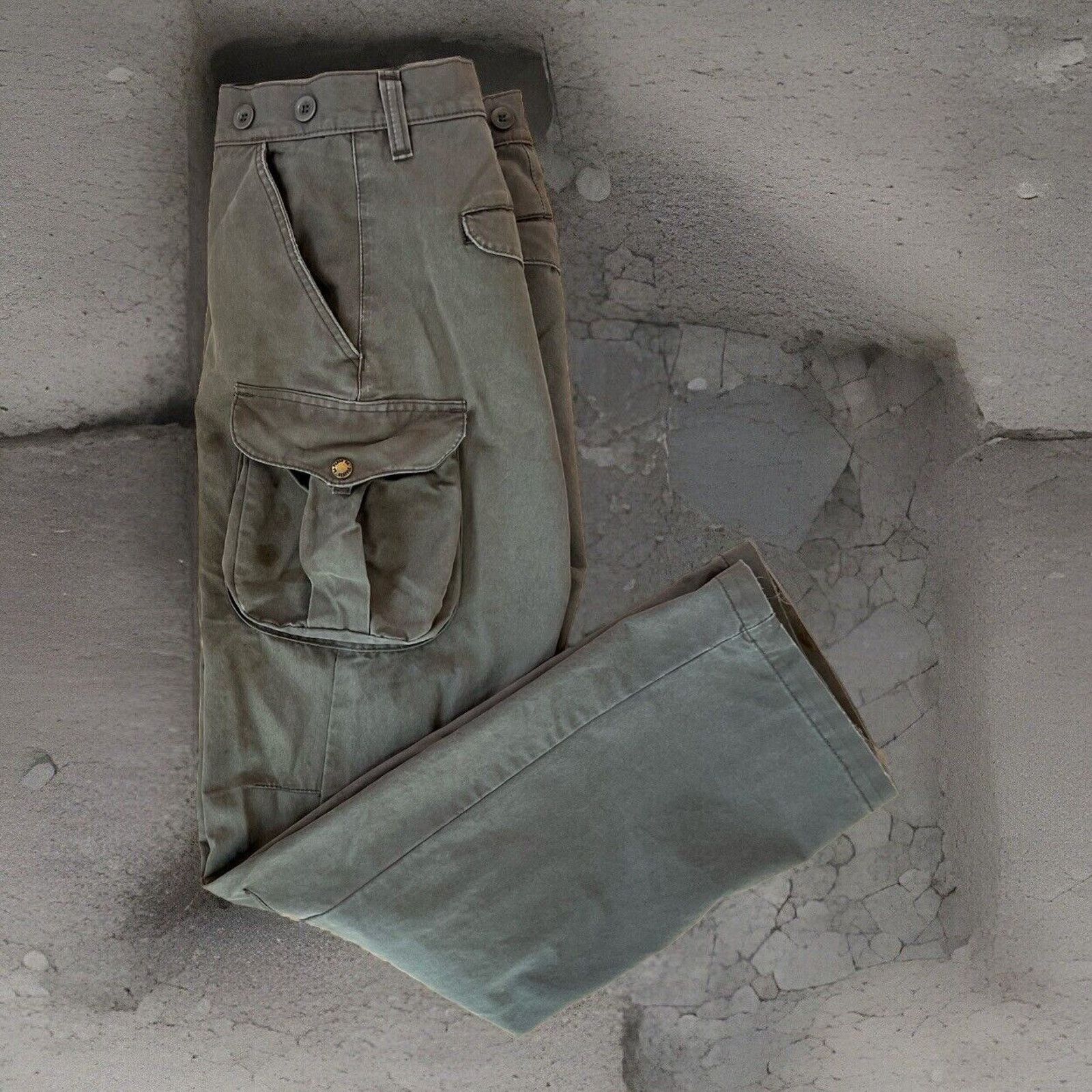Filson × Vintage Filson Field Cargo Pants 33 Green Dry Tin Casual ...