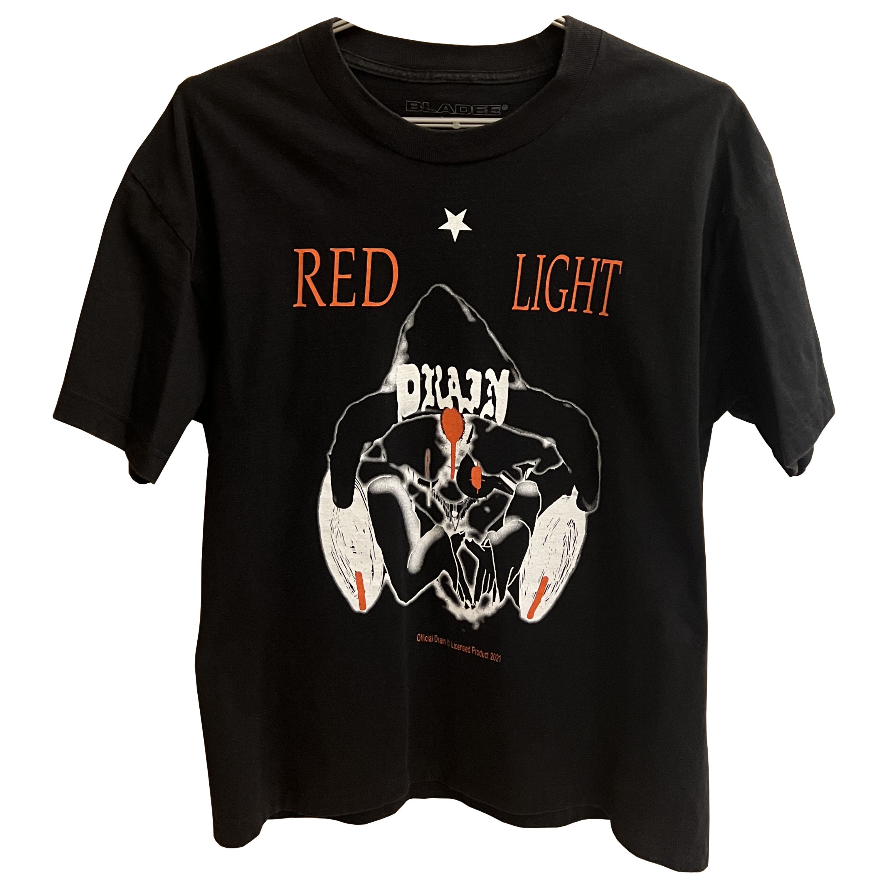 Drain Gang Bladee Red Light T-Shirt | Grailed
