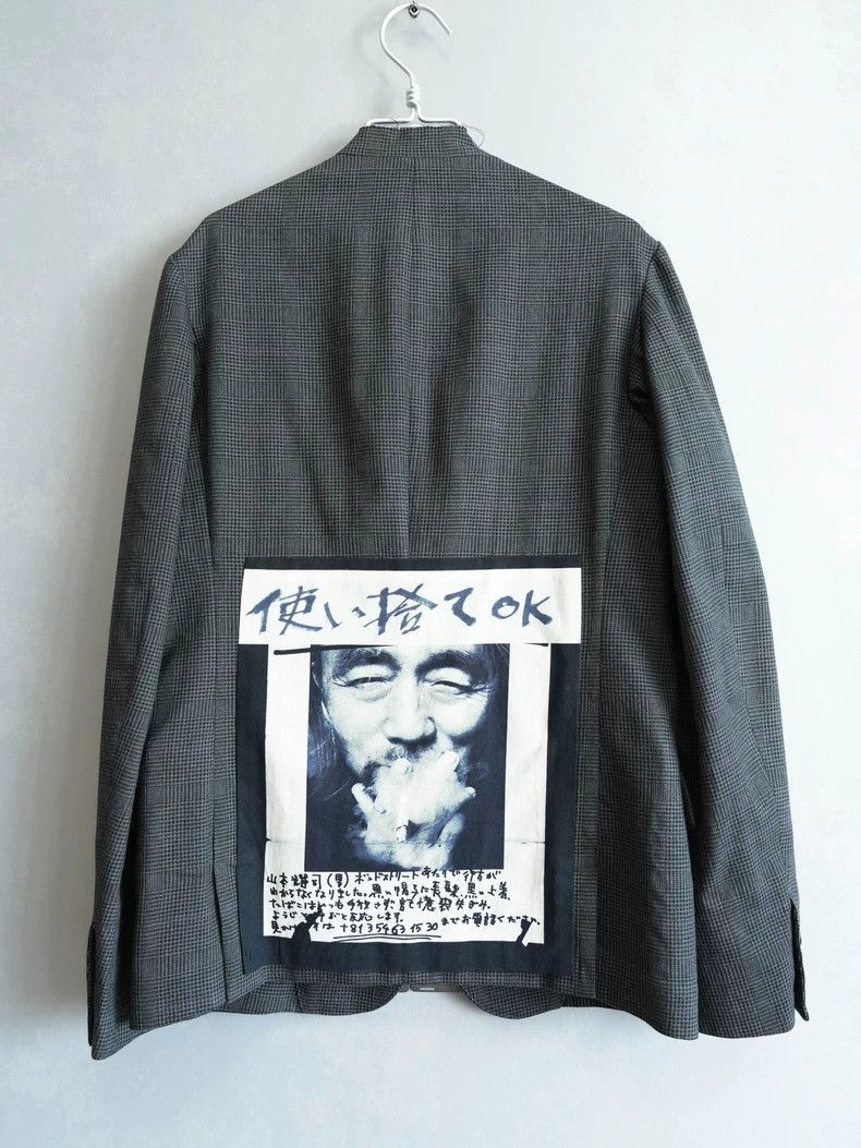 Yohji Yamamoto Yohji Yamamoto 15SS Looking for old man patch coat-2505 ...