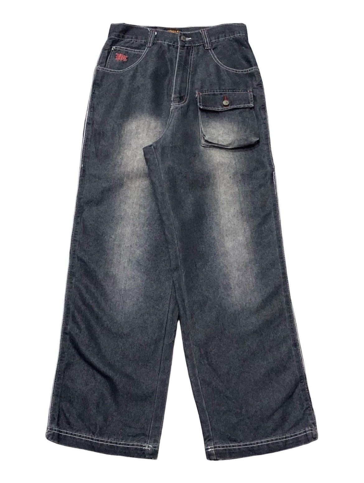 Streetwear Jnco Style Vintage Uncle Denim Massive Baggy Rap Jeans | Grailed