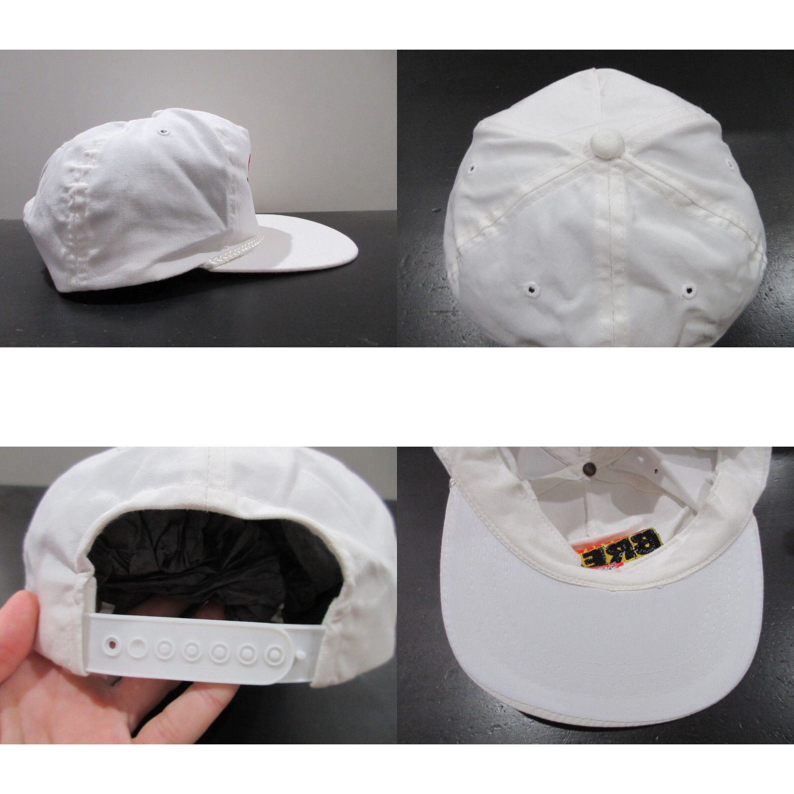 Vintage VINTAGE Kit Kat Hat Cap Snap Back White Gimmie A Break Candy ...