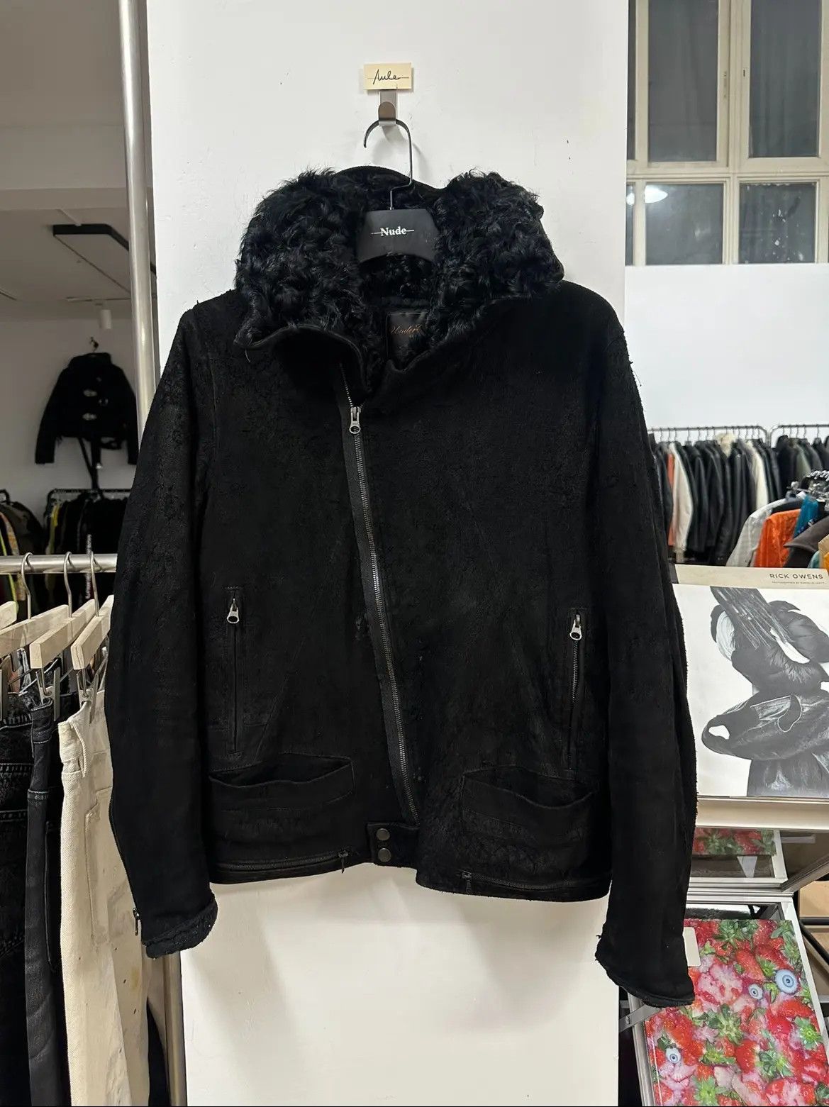 Undercover Undercover 06AW Guru Guru Suede Fur Jacket | Grailed