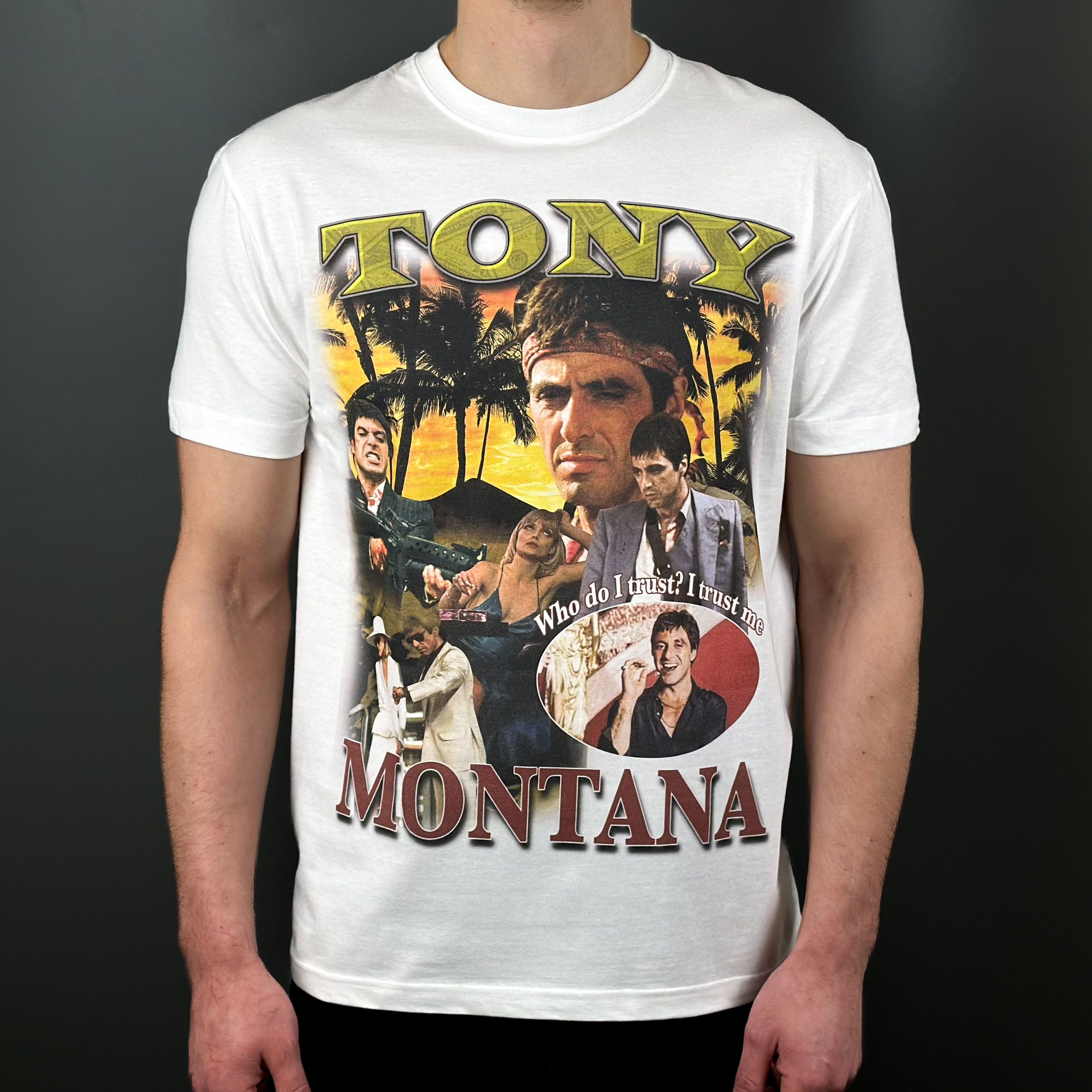 Vintage Tony Montana Scarface Rap Tee T-Shirt | Grailed