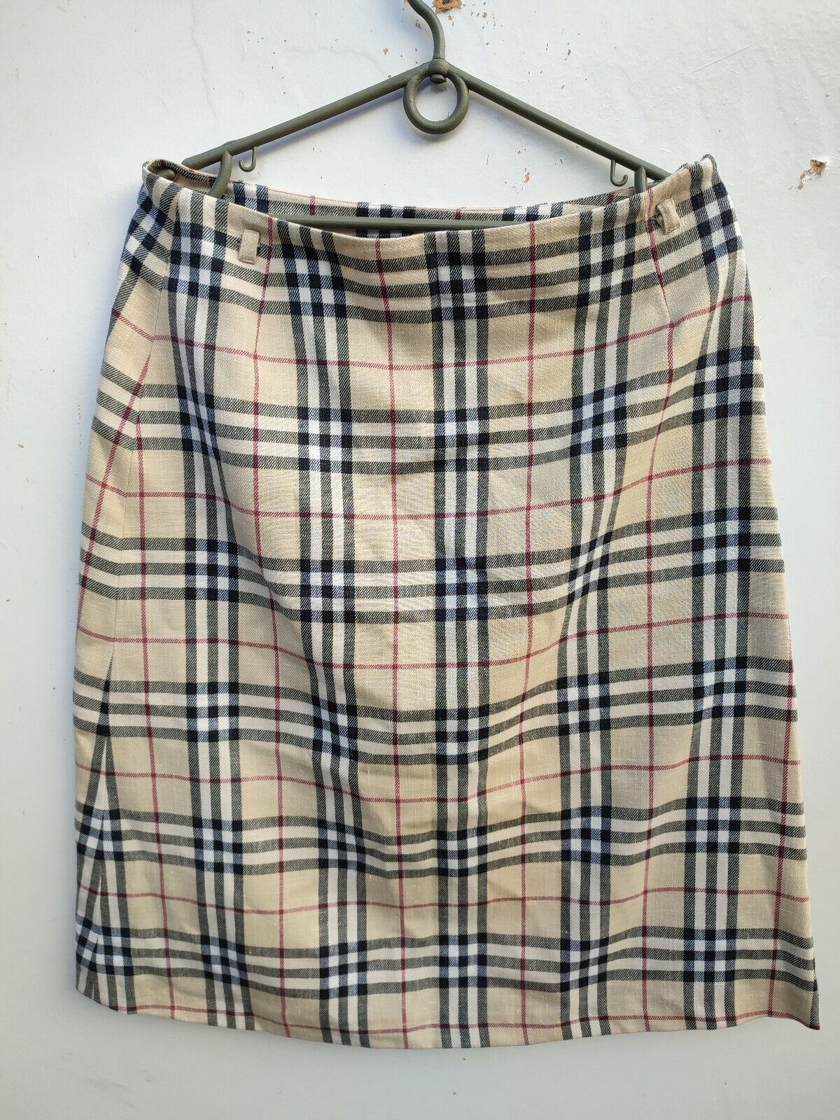 Burberry VINTAGE BURBERRY CHECK PLAID MID LENGTH SKIRT | Grailed
