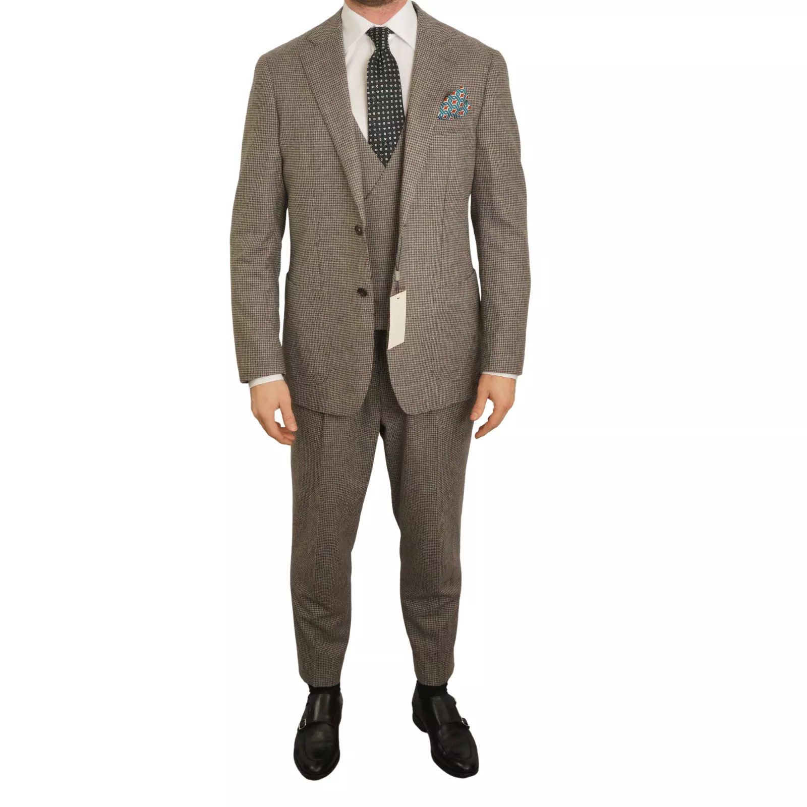 Suitsupply Men Suitsupply 3 Piece Suit Havana Wool Cashmere UK/US40 ...
