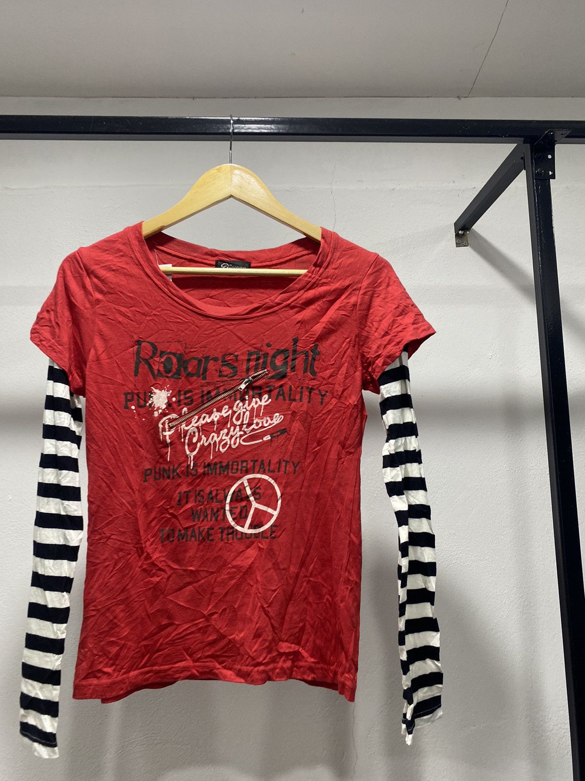 Japanese Brand Sick☠️ Pliocine Punk Ls Tee Lgb Hysteric Poem | Grailed