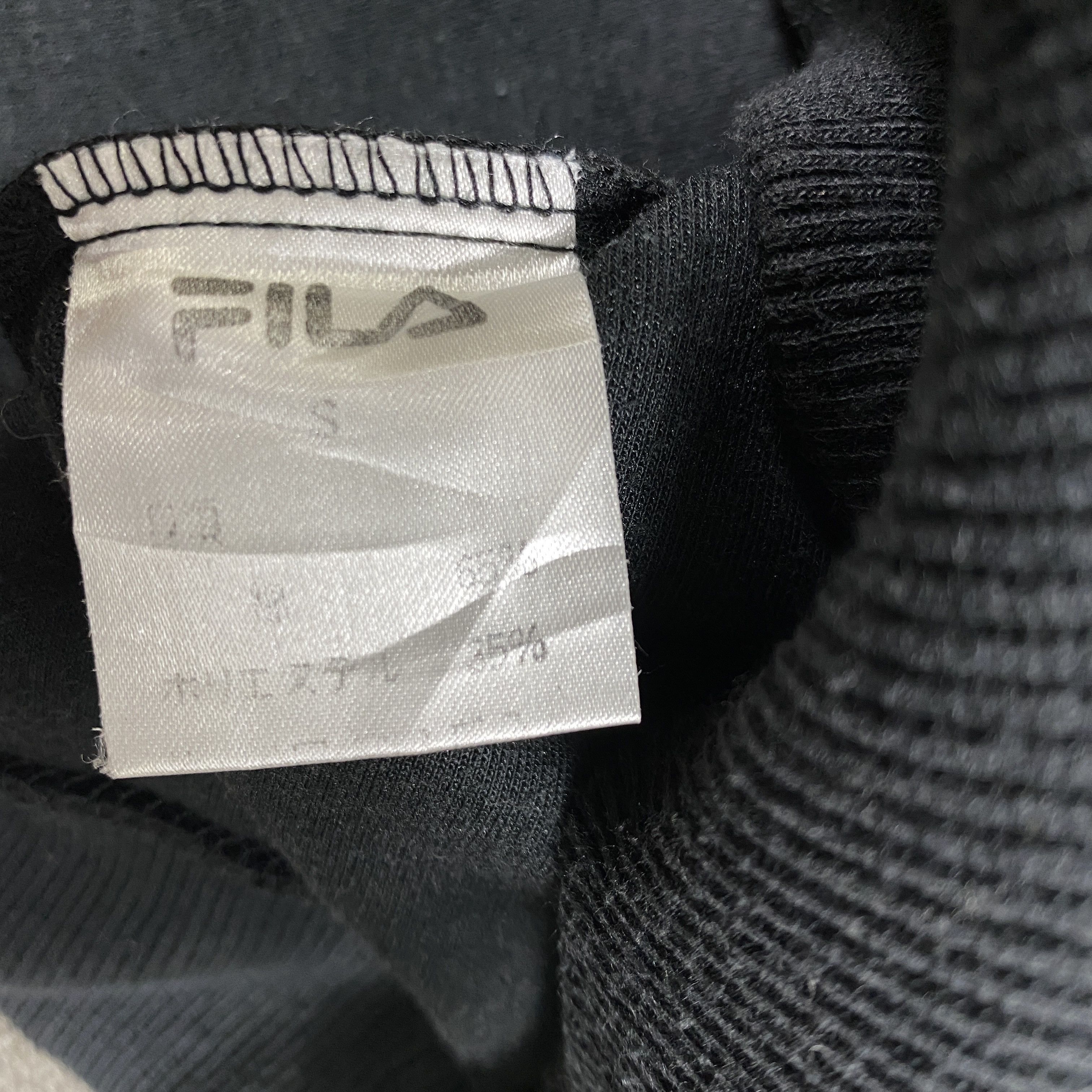 Japanese Brand Vintage Fila Big Logo Sweatshirt Jacket- J203 | Grailed