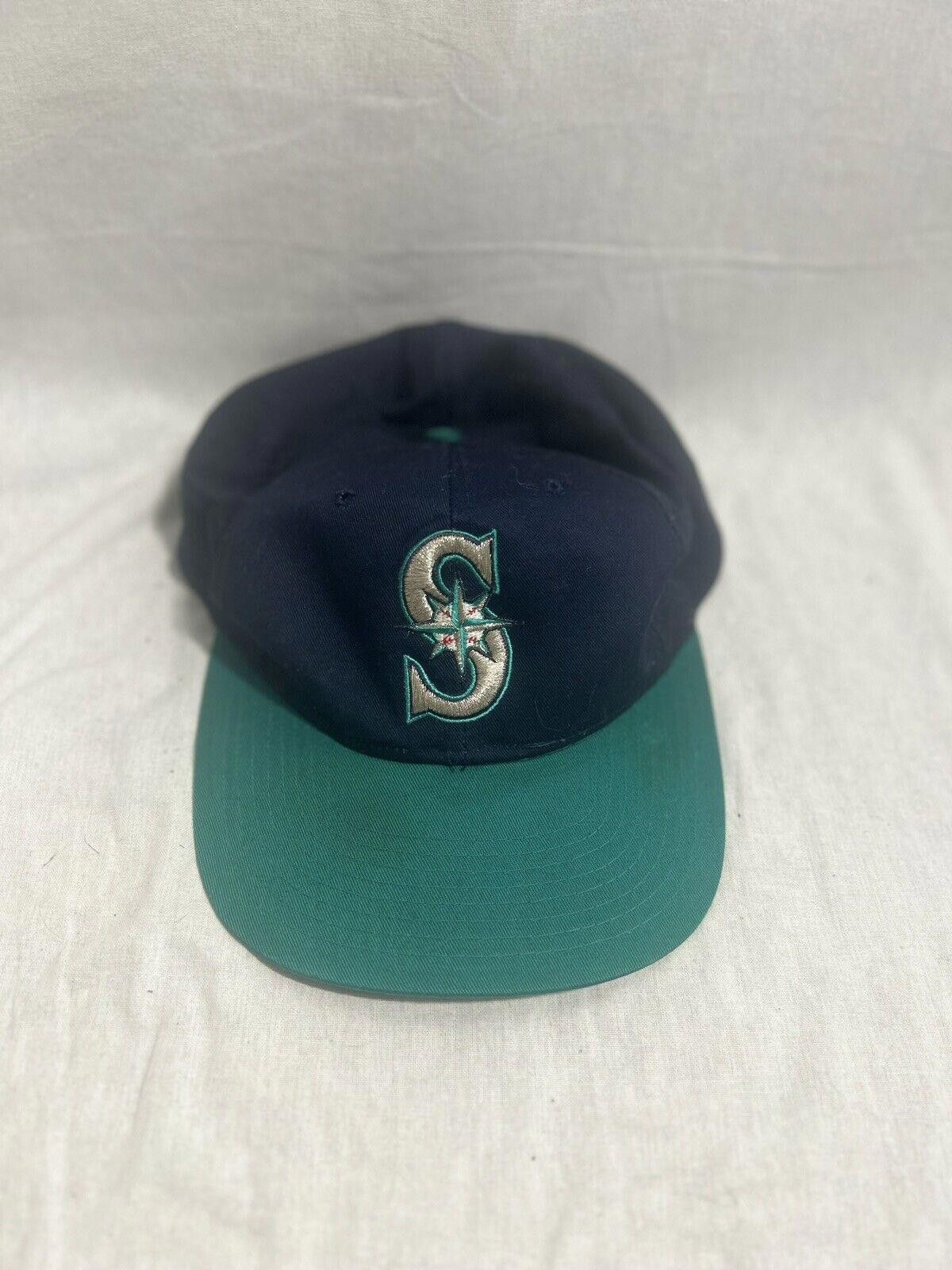 Designer Vintage 1990s Seattle Mariners Snapback Hat By Signatures ...