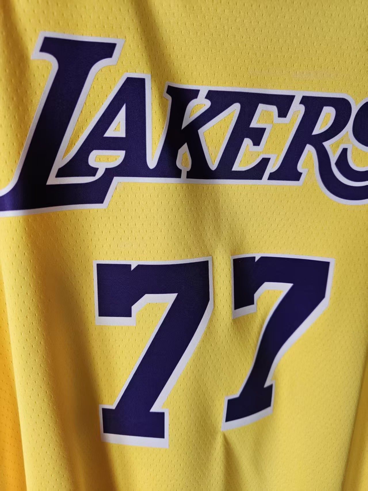 NBA Los Angeles Lakers #77 Luka Dončić Jersey Home | Grailed