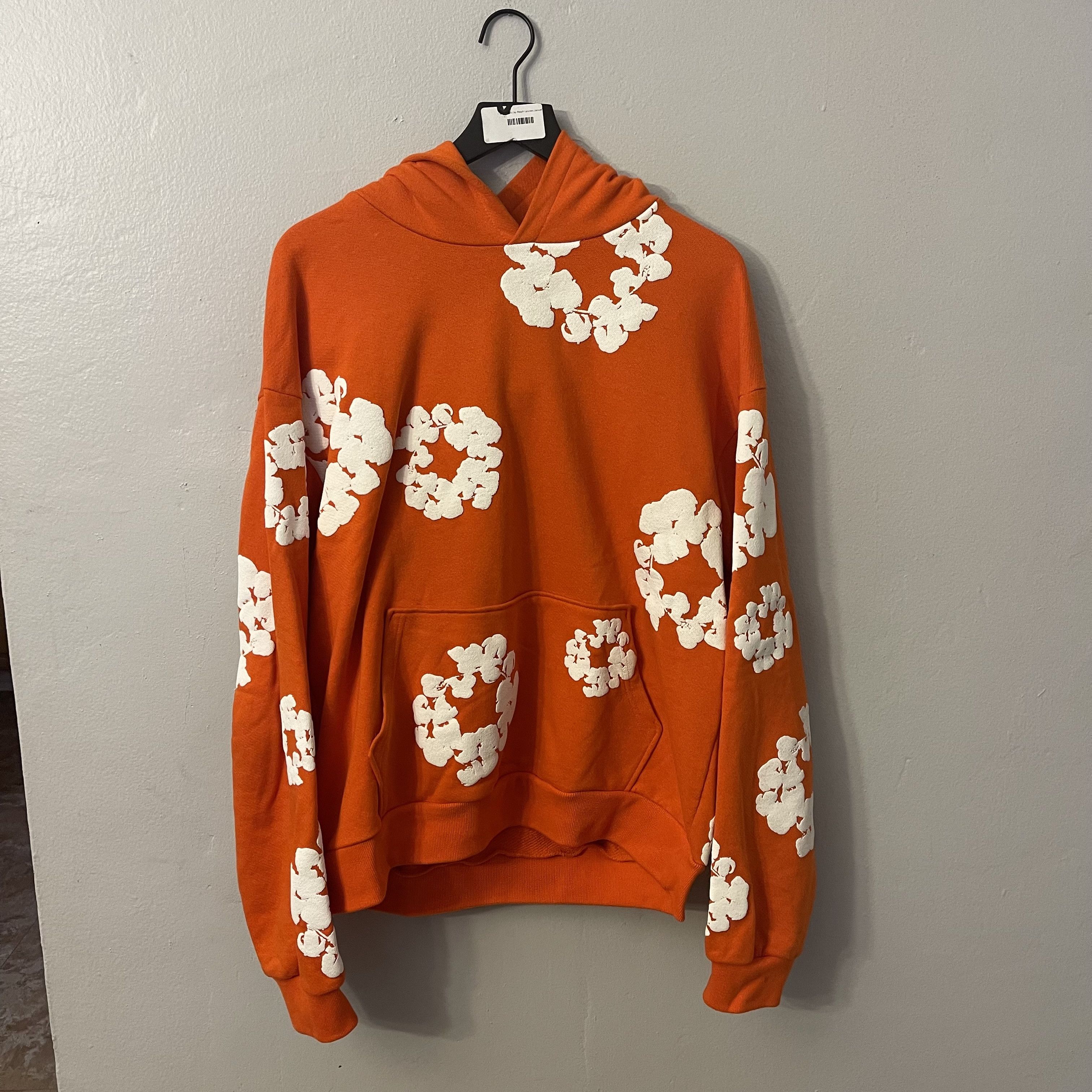 DENIM TEARS Denim Tears Orange Hoodie | Grailed