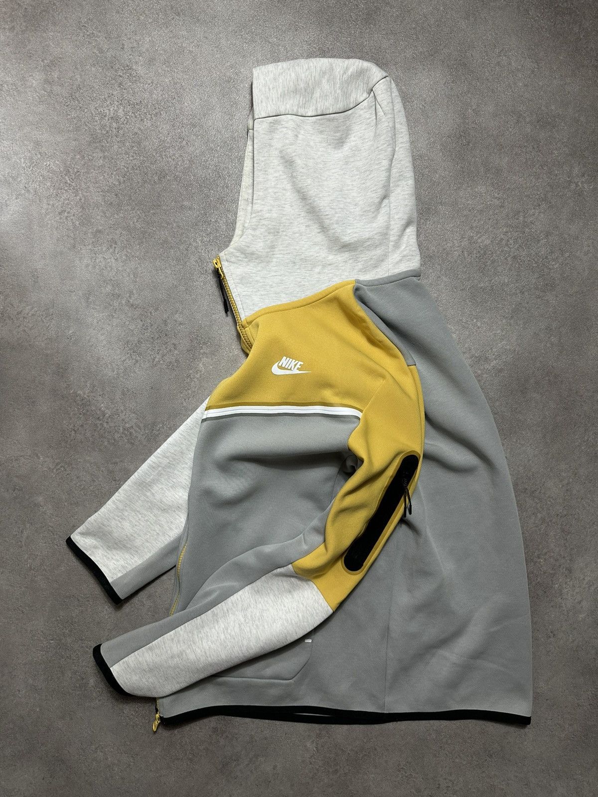 Nike × Streetwear Mens Zip Hoodie Nike Tech Fleece Drill Drip Ninja | Grailed