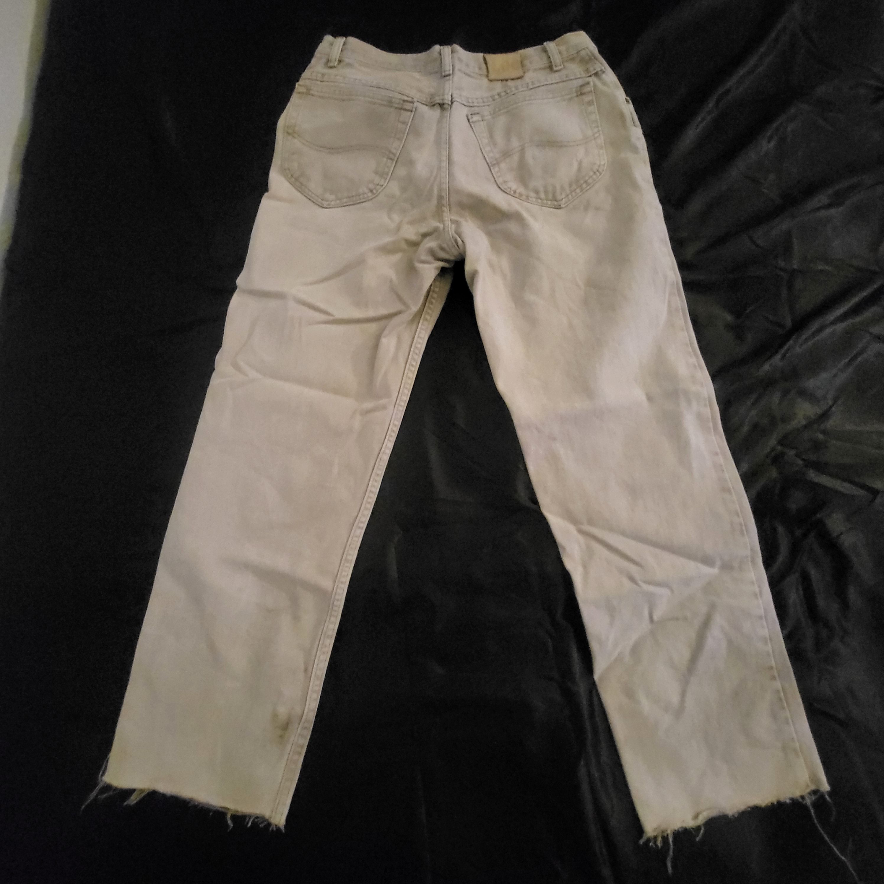 Lee Vintage Lee tan washed denim | Grailed