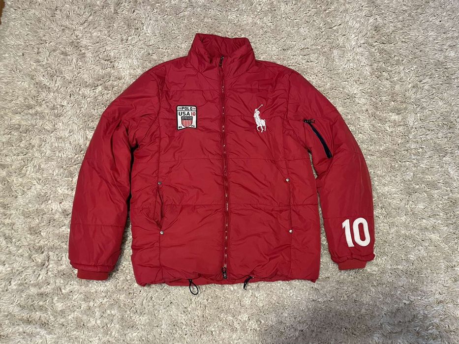 Polo Ralph Lauren Chief keef style polo puffer | Grailed