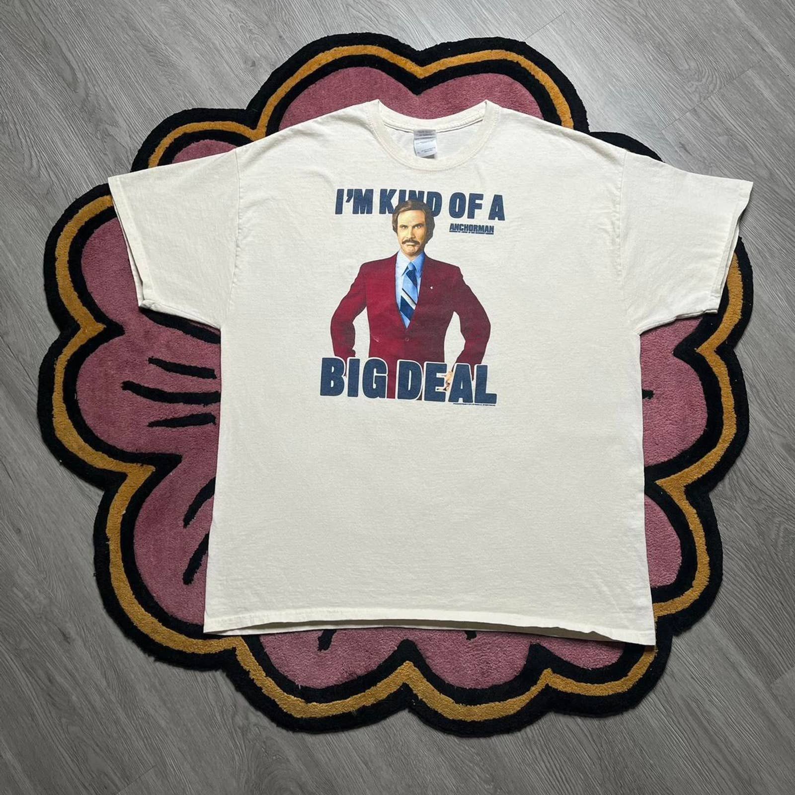 Movie Will Farrell Anchorman Movie Promo Graphic T-shirt | Grailed
