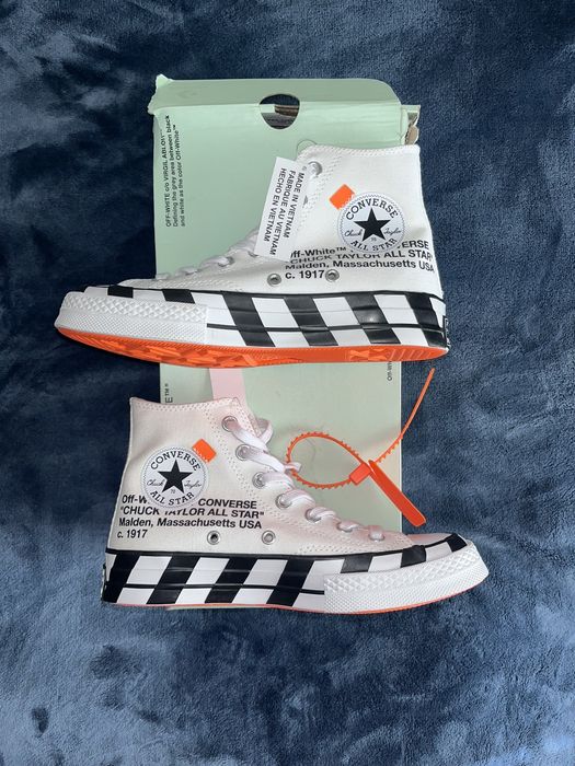Off-White Converse Chuck Taylor All Star 70 Hi OFF-WHITE | Grailed