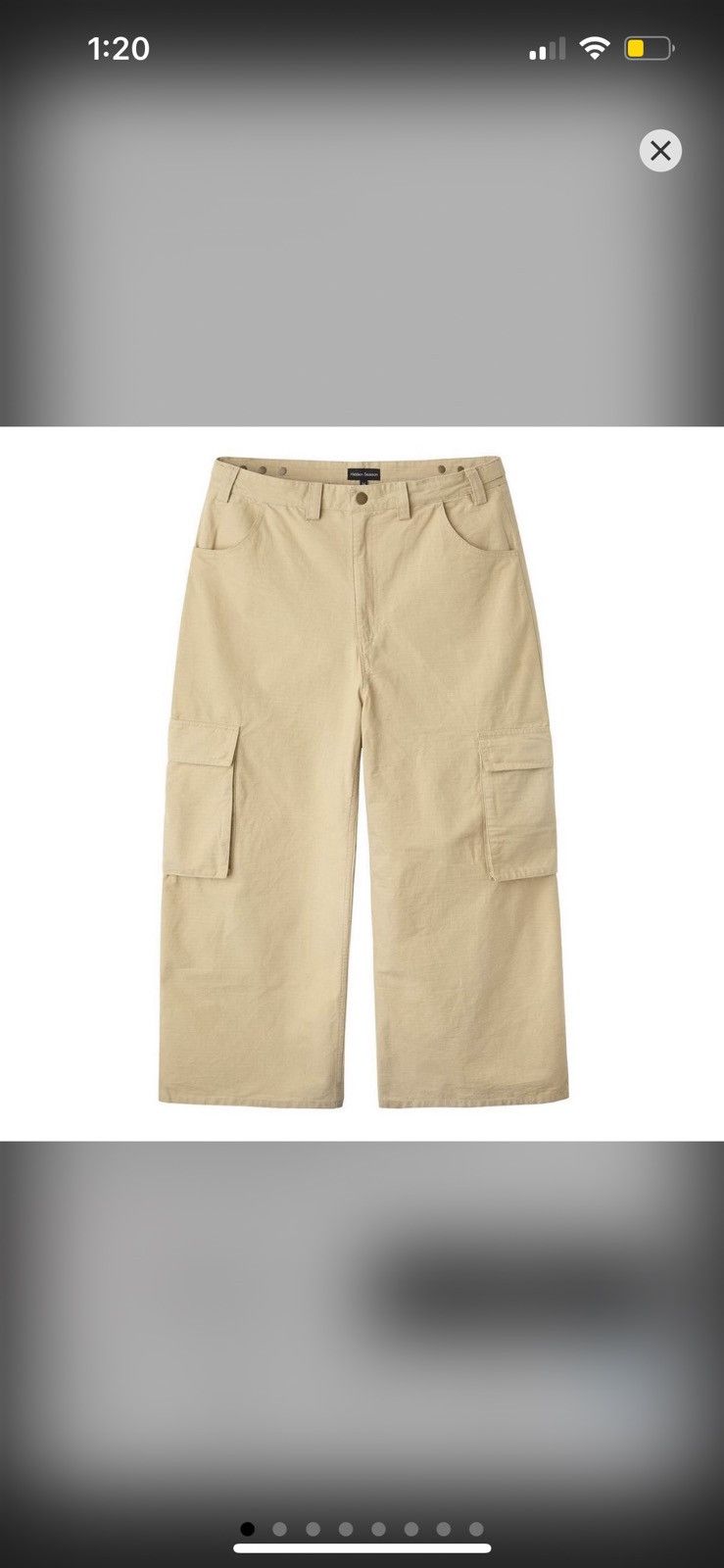 Hidden Season × Streetwear Hidden season khaki cargo | Grailed