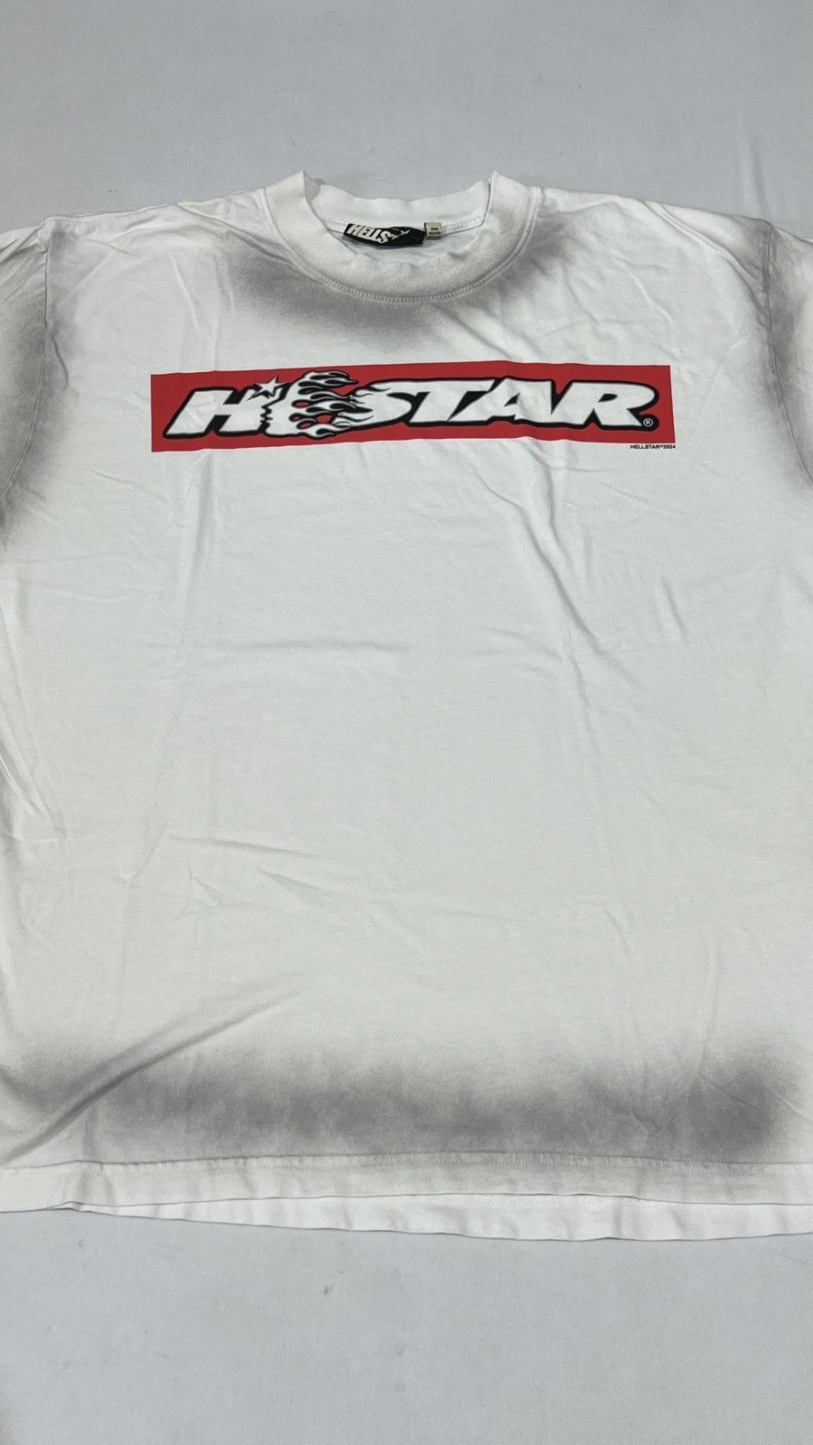 HELLSTAR Hellstar Box Logo White Tee | Grailed