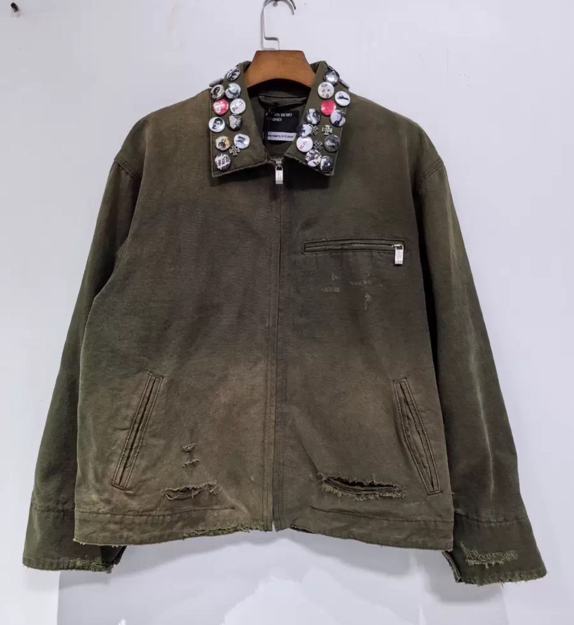 Enfants Riches Deprimes ERD Medal destruction workwear jacket 2407 ...