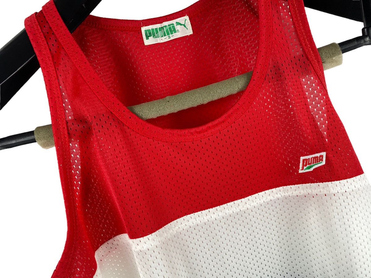 Puma × Streetwear × Vintage vintage PUMA T-shirt Basketball Top retro ...