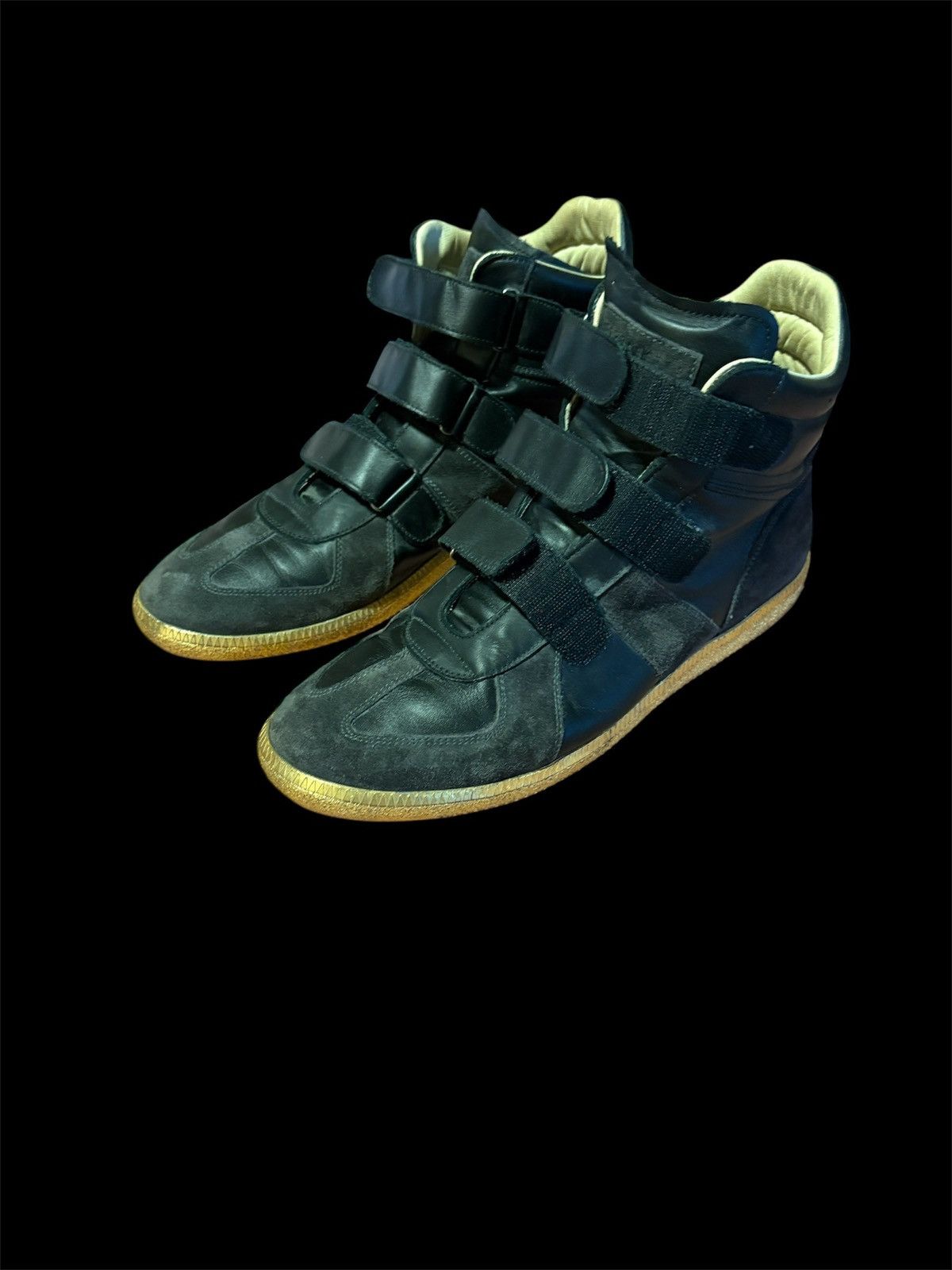 Maison Margiela MAISON MARGIELA STRAP HIGH TOP GATS | Grailed