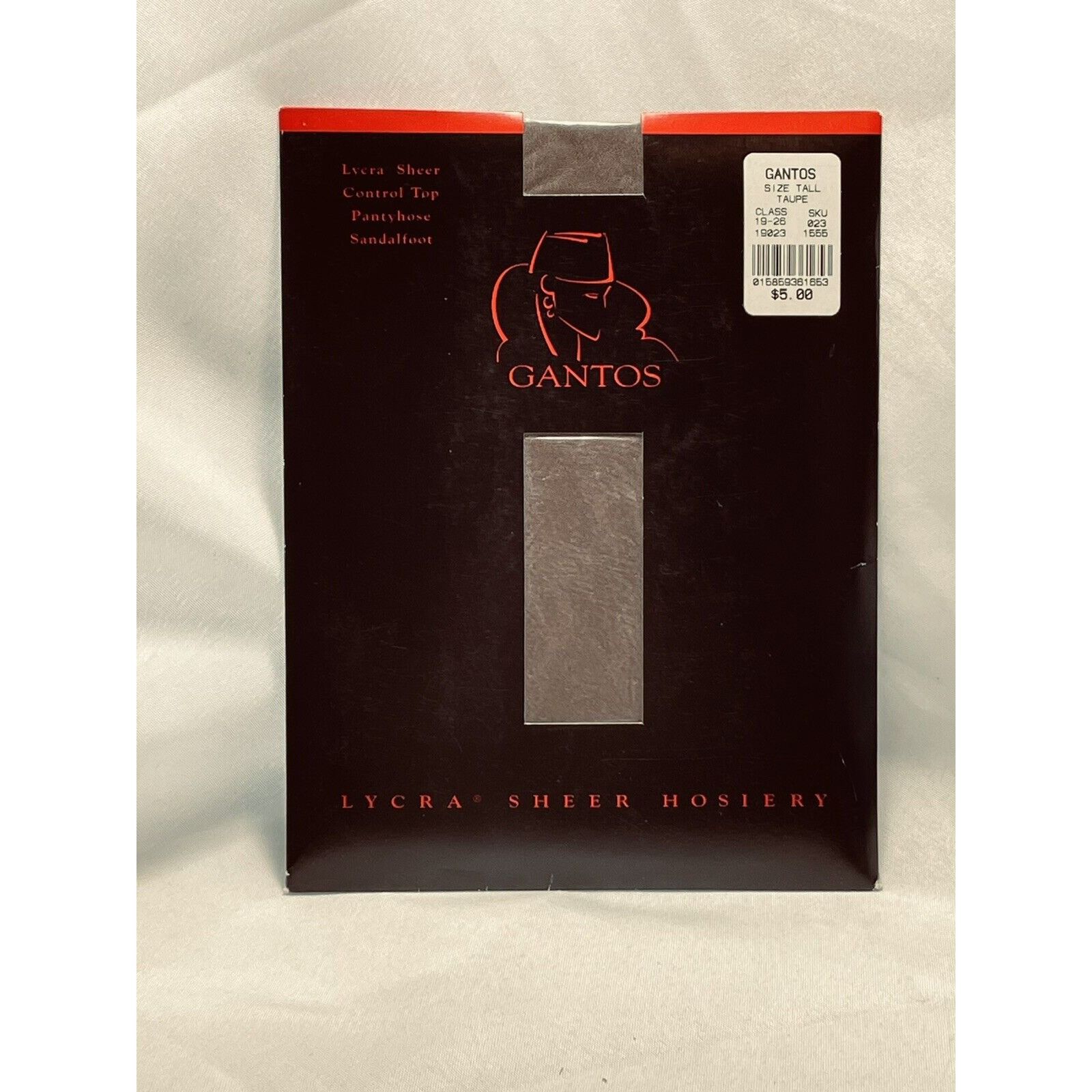 Vintage Gantos Tall Taupe Sheer Control Top Pantyhose | Grailed