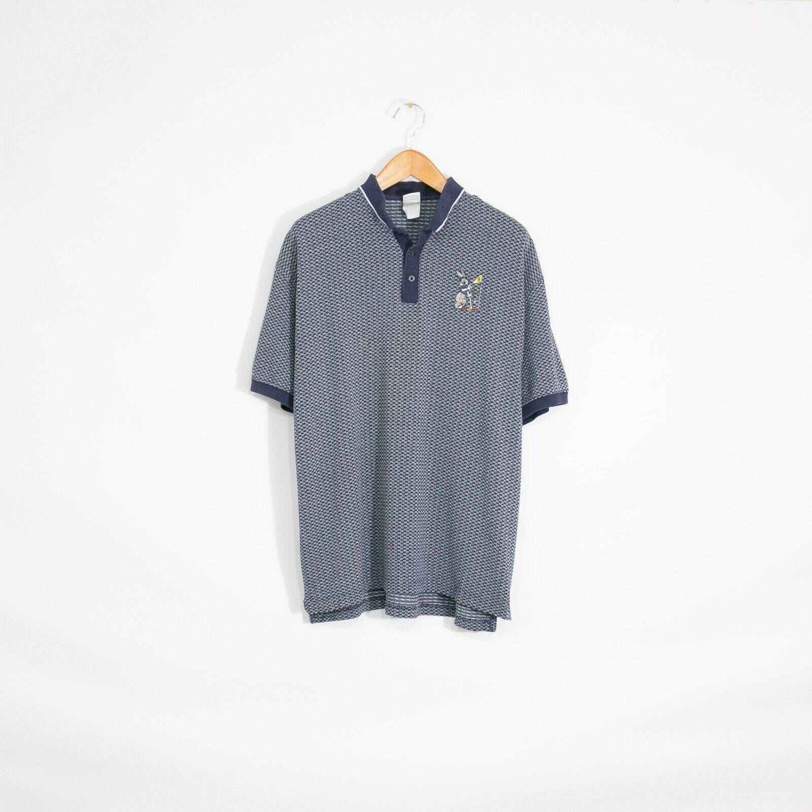Vintage Vintage Bugs Bunny Polo Shirt Mens XL - Looney Tunes Golfing ...