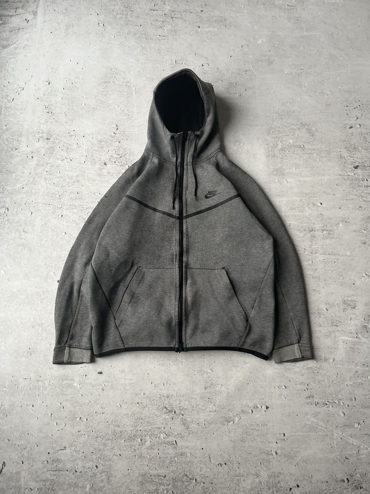 Nike Rare Nike Vintage Tech Fleece UK Drill Streetwear | Grailed