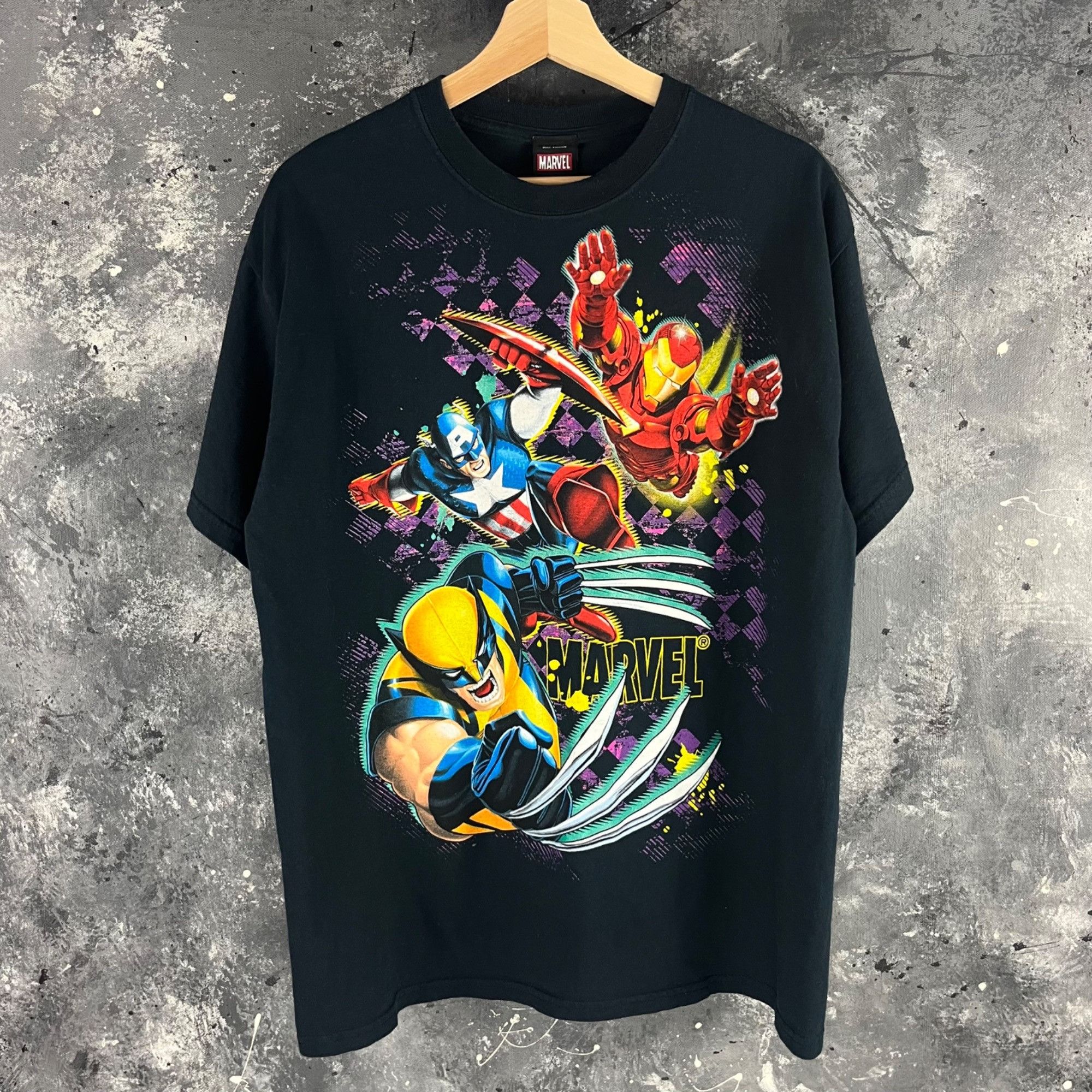 Vintage Vintage Y2K Marvel shirt | Grailed