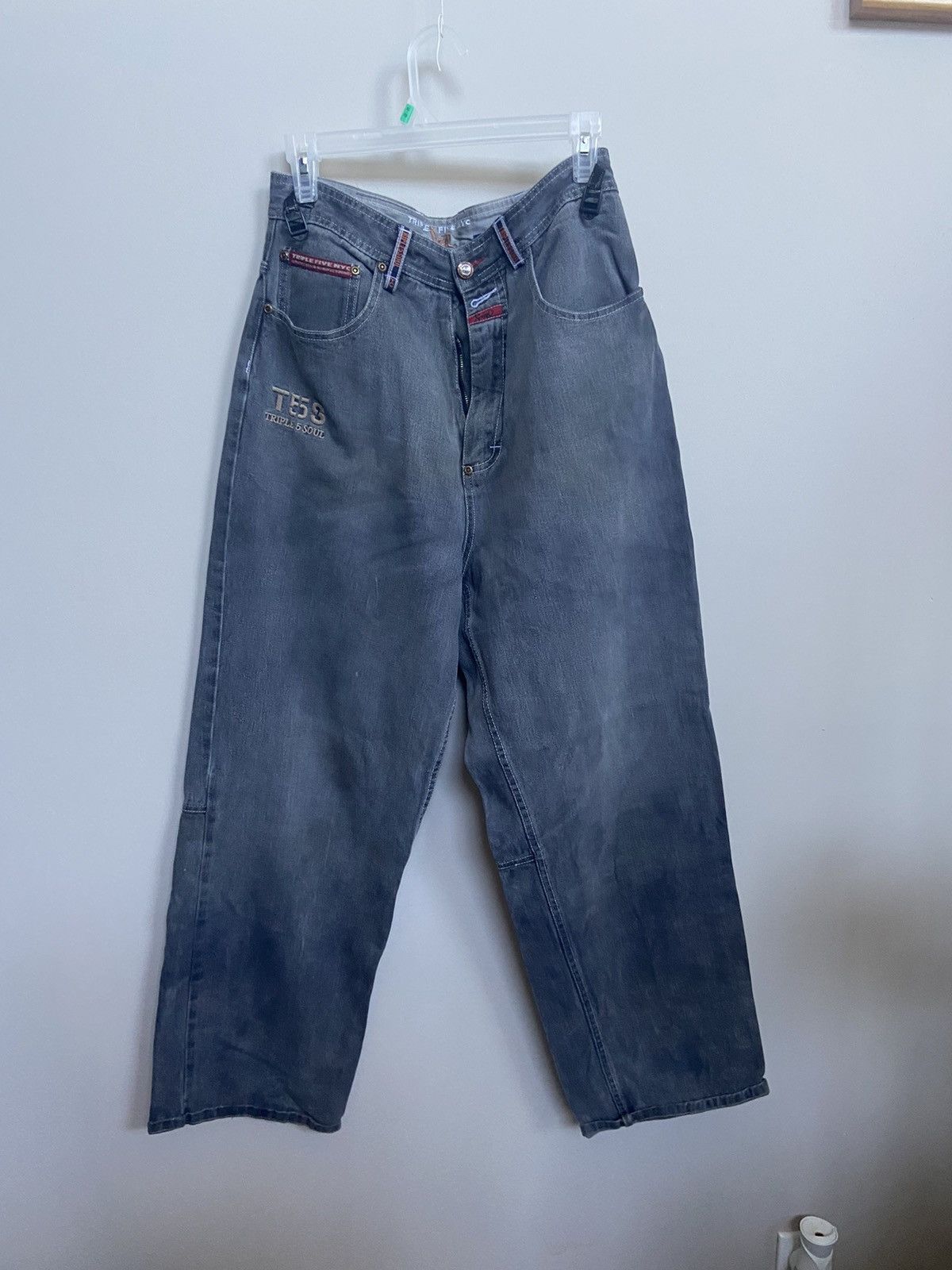 Vintage Vintage 90’s Y2K Triple Five Soul Baggie Adjustable Jeans | Grailed